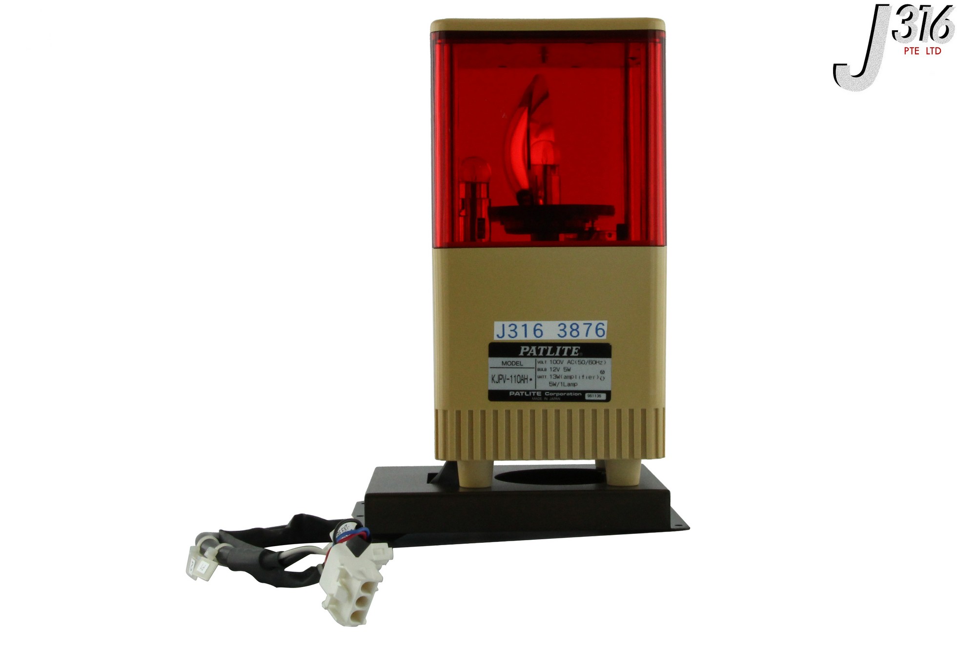 3876 PATLITE RED SIGNAL LIGHT KJPV-110AH – J316Gallery