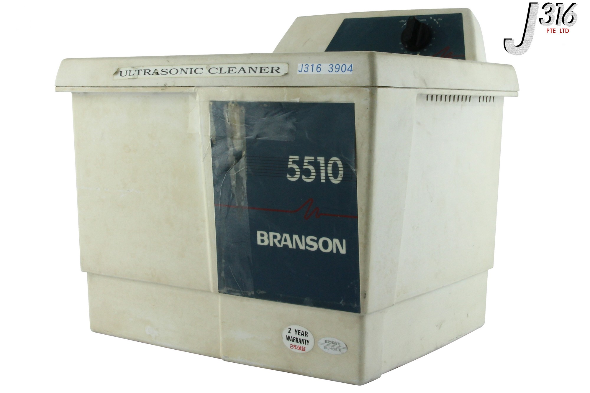 3904 BRANSON ULTRASONIC CLEANER 100V 5510J-MT – J316Gallery