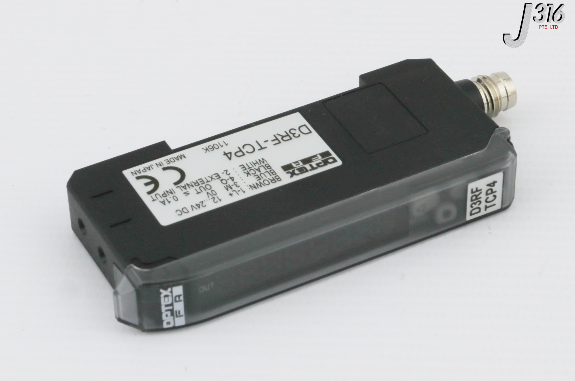 30826 OPTEX DIGITAL FIBER OPTIC AMPLIFIER, 1106K (NEW) D3RF-TCP4 ...