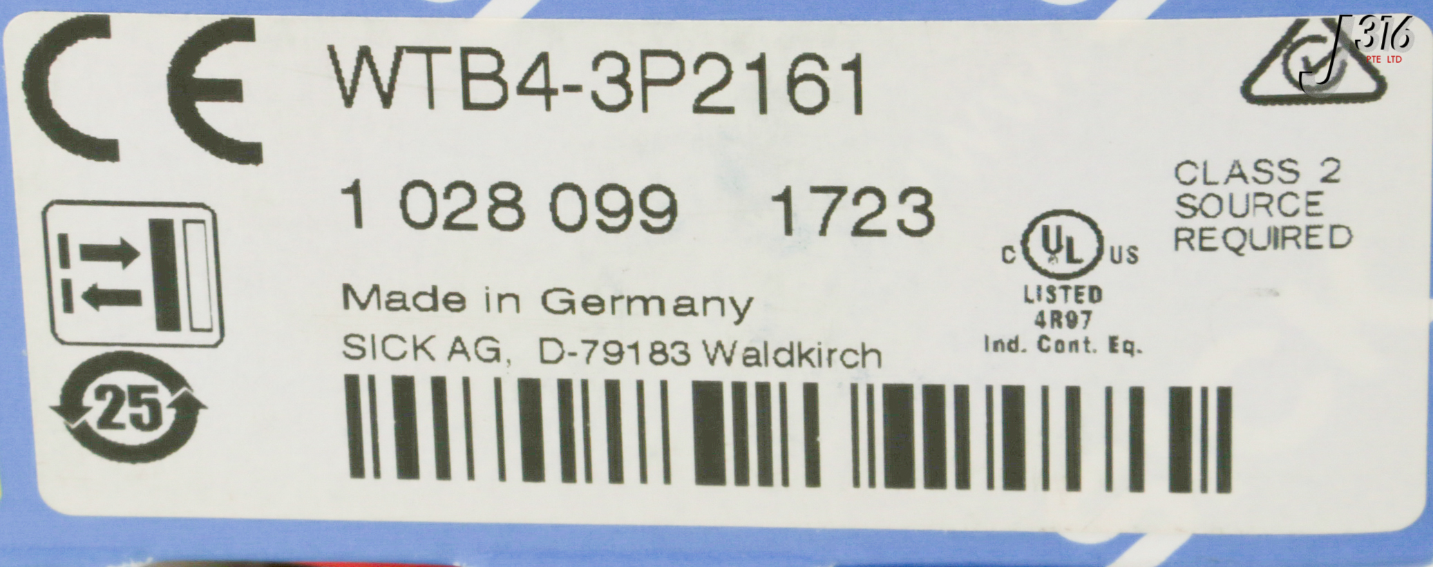 31097 SICK PHOTOELECTRIC SENSOR, 1028099 (NEW) WTB4-3P2161 – J316Gallery