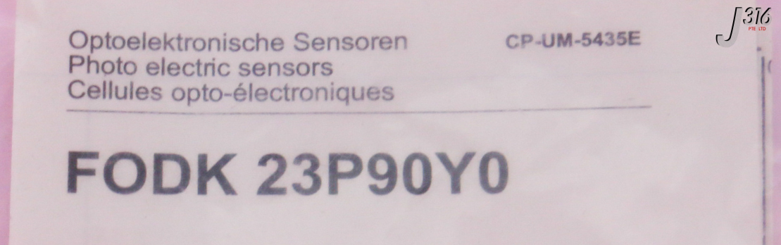 31143 BAUMER LIQUID LEVEL SENSOR LEAKAGE SWITCH (NEW) FODK23P90Y0 ...