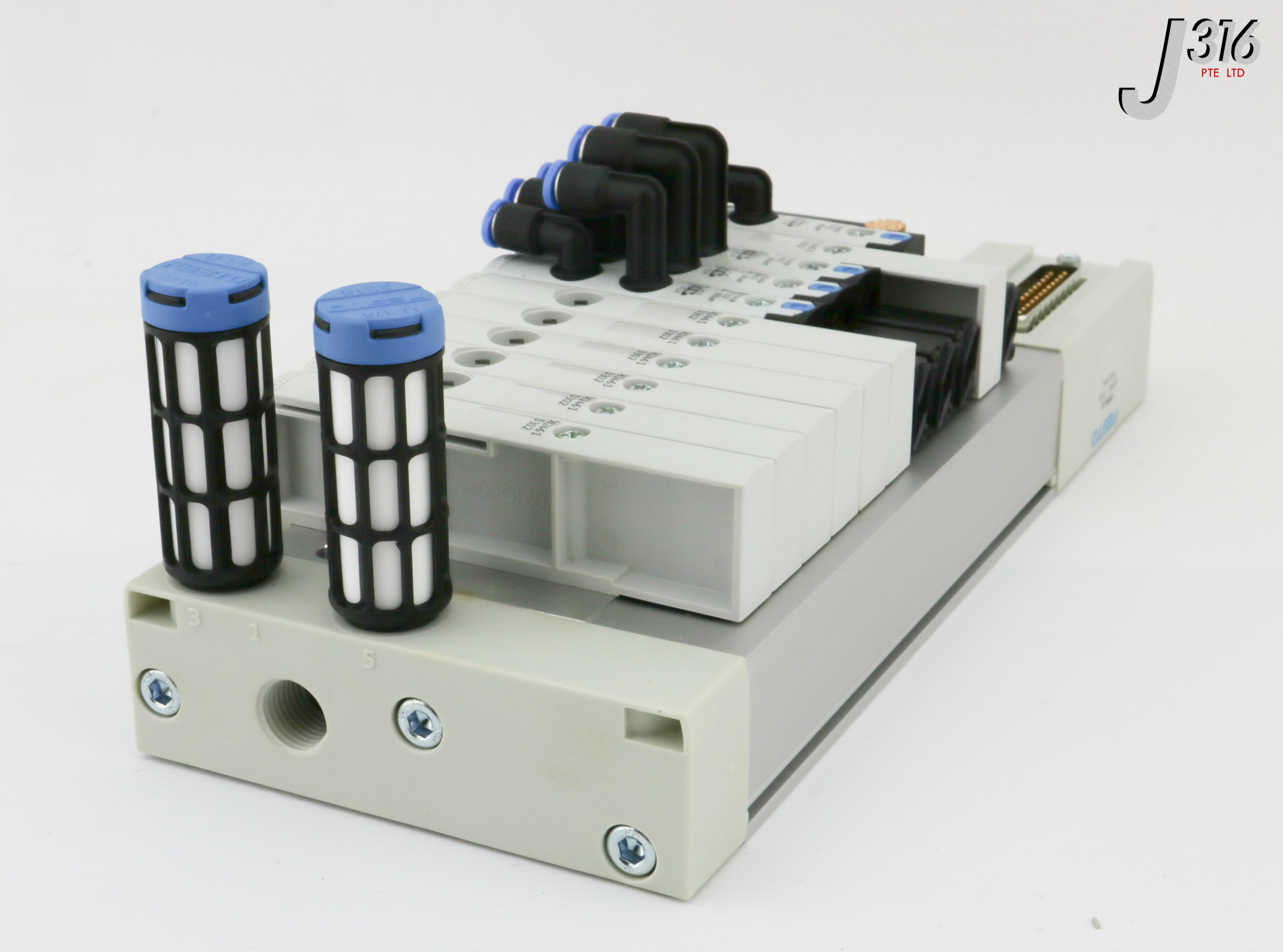 31191 FESTO 11-SLOT VALVE TERMINAL ASSY, VTUB-12, 553983 (NEW) VTUB-12 ...