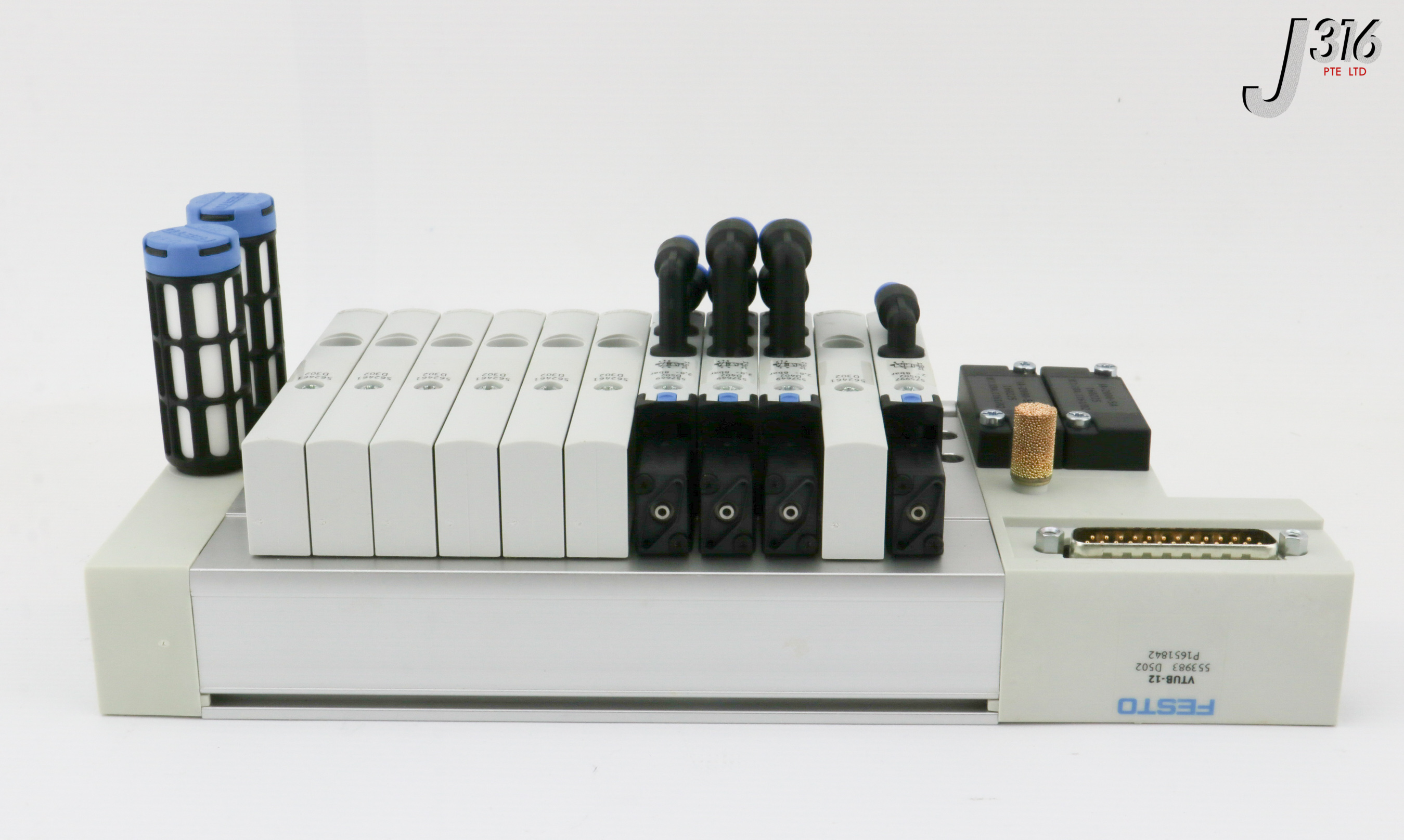 31191 FESTO 11-SLOT VALVE TERMINAL ASSY, VTUB-12, 553983 (NEW) VTUB-12 ...