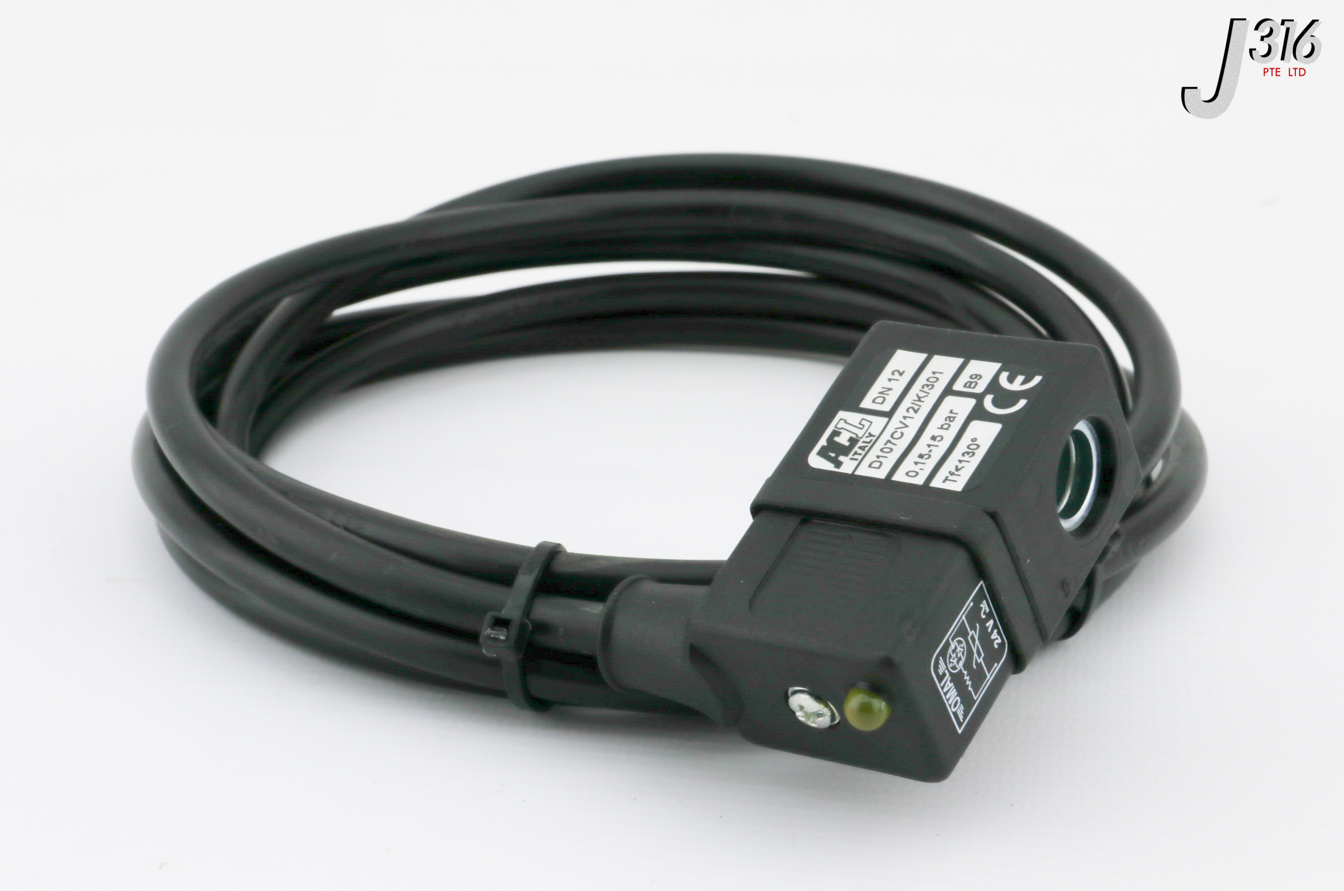 31237 ACL CABLE ASSY, SOLENOID VALVE, 2M, TYPE 301 D107CV12/K/301 ...