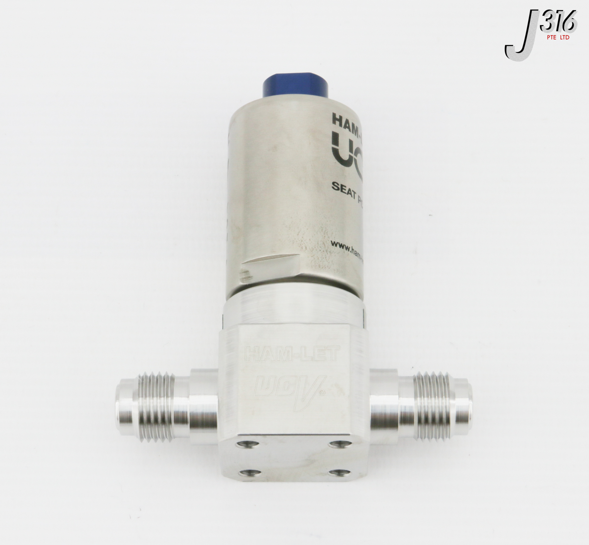 31669 HAM-LET DIAPHRAGM VALVE, NORMALLY CLOSED, 60-90PSI (NEW) HM20 ...