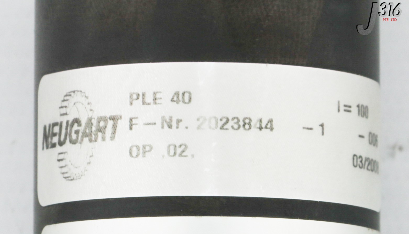 31752 NEUGART PLANETARY GEARBOX, I=100 (NEW) PLE 40 – J316Gallery