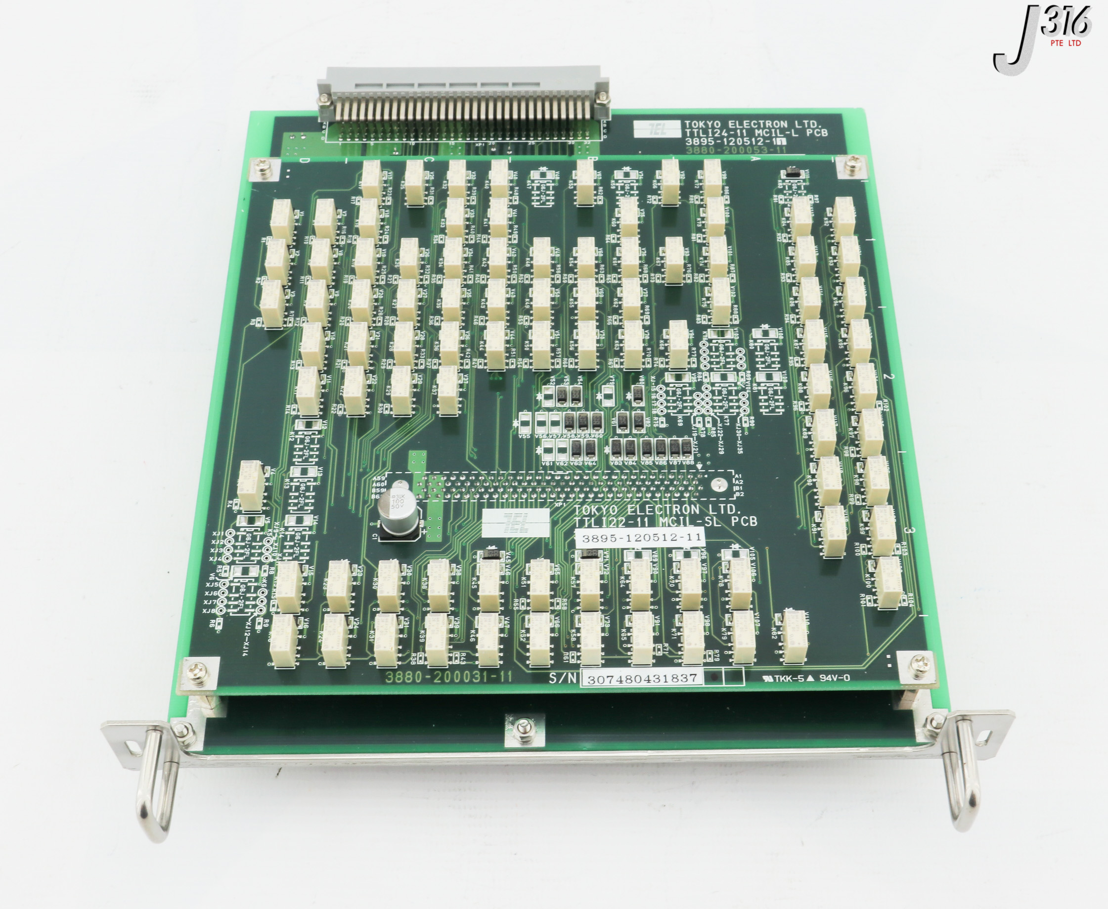 32735 TOKYO ELECTRON PCB ASSY, TTLI24-11 MCIL-L W/ TTLI22-11 MCIL-SL ...