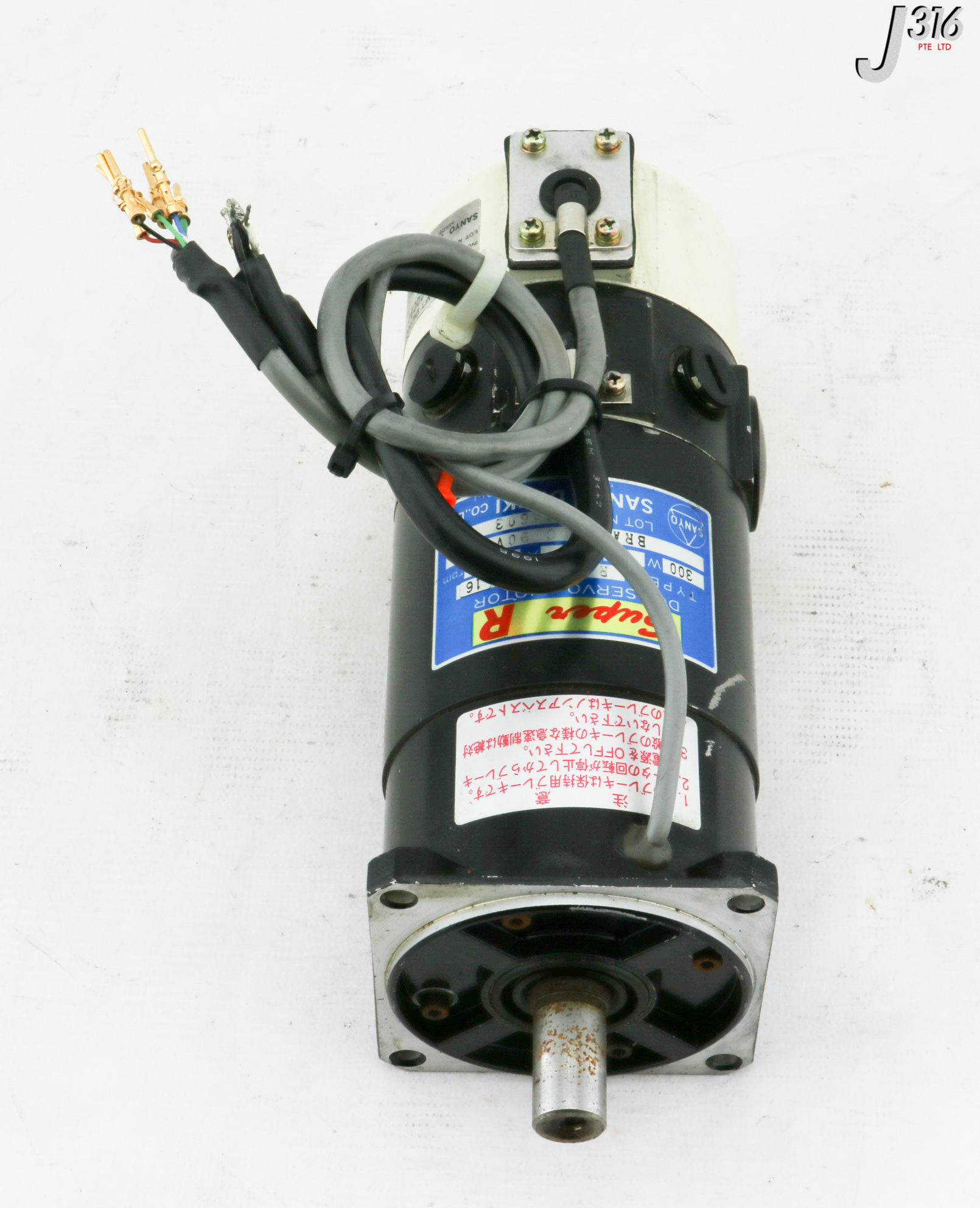 33110 SANYO DENKI SUPER R DC SERVO MOTOR W/ ENCODER E680200C30 R730B ...