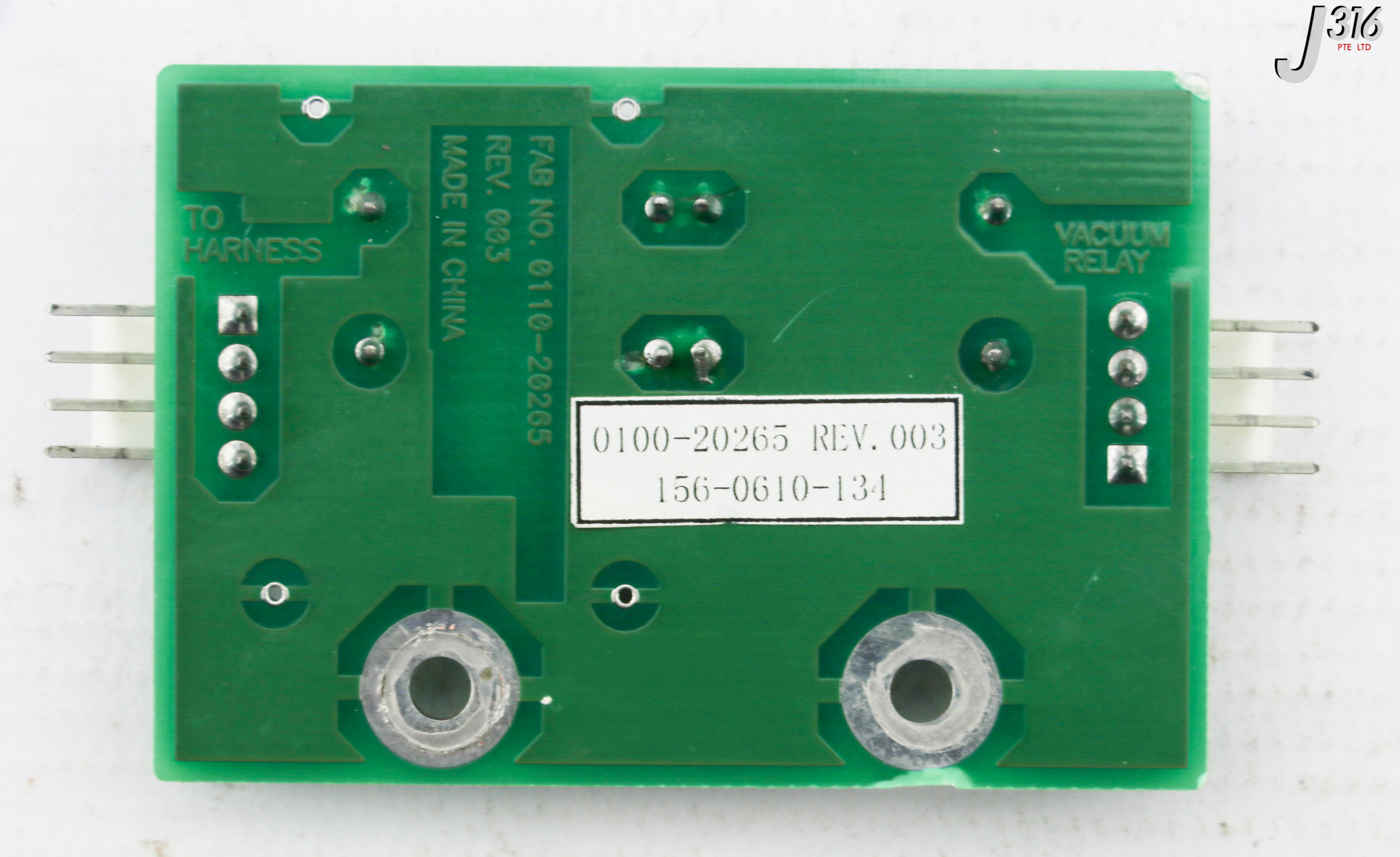 33189 APPLIED MATERIALS PCB, FILTER BOARD VACUUM RELAY 0100-20265 ...