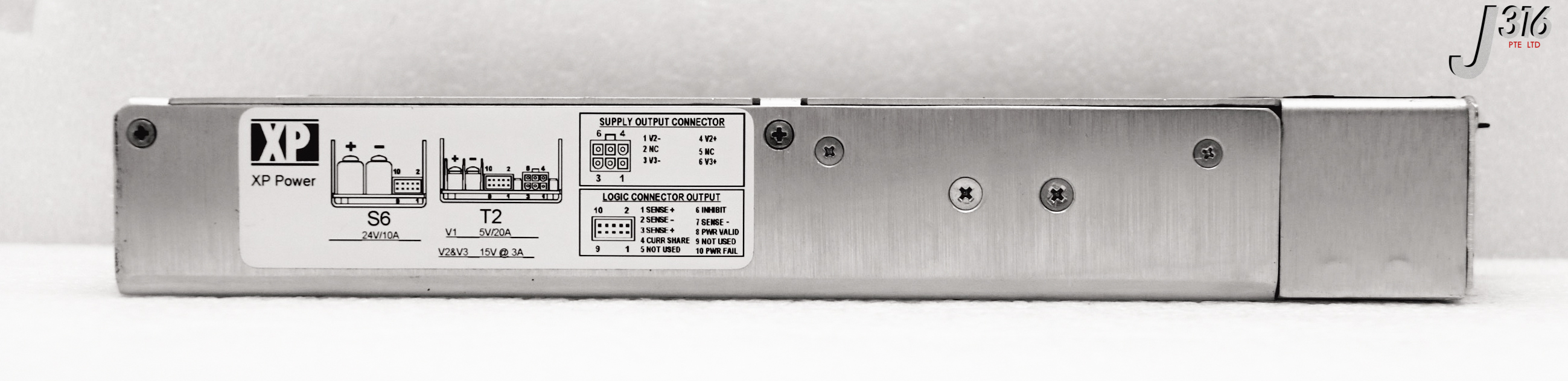 34030 XP POWER POWER SUPPLY, 24VDC (PARTS) P4S6T2FE4 – J316Gallery
