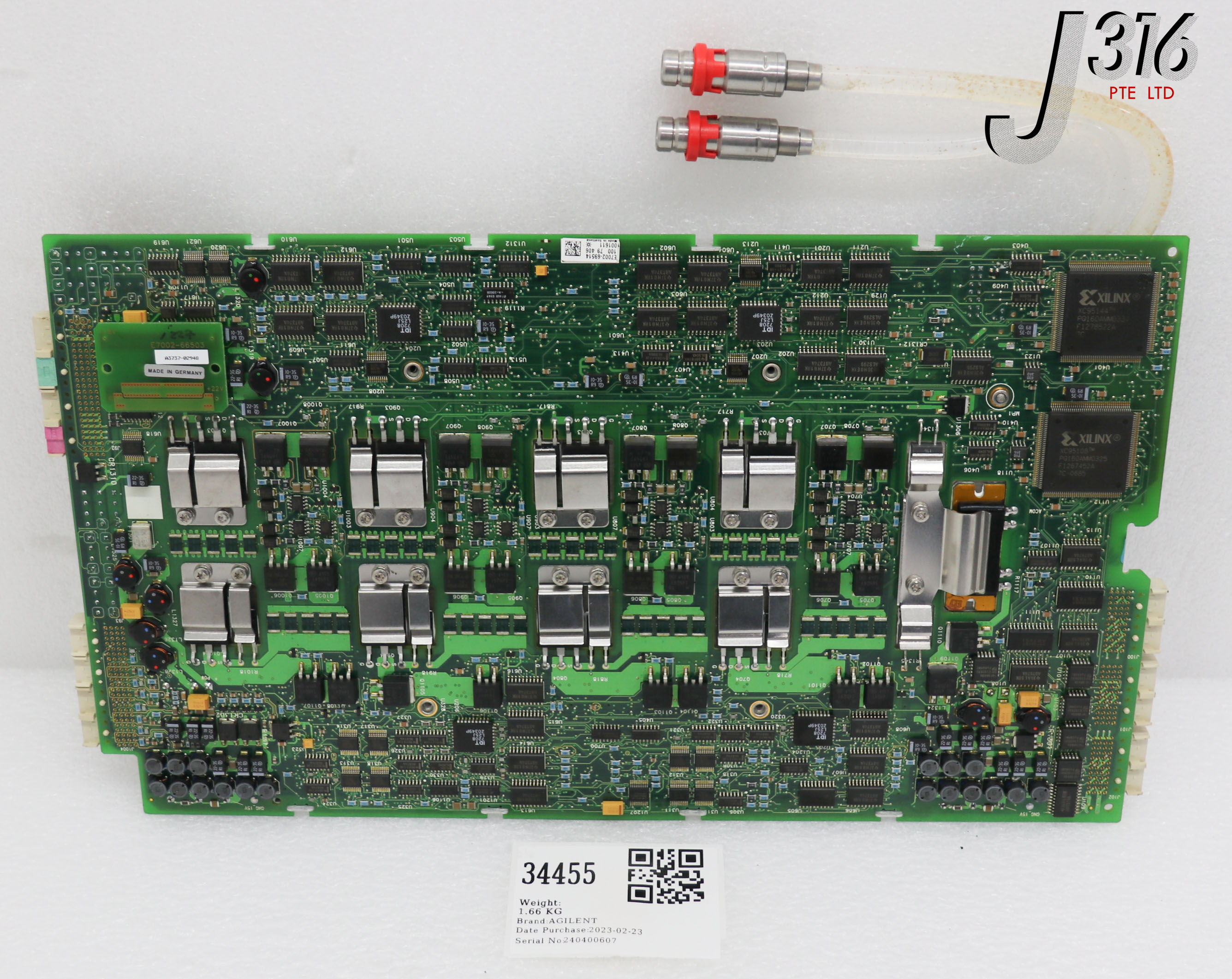 34455 AGILENT PCB, VERIGY DPS BOARD W/ A3737-02948 E7002-69514 ...