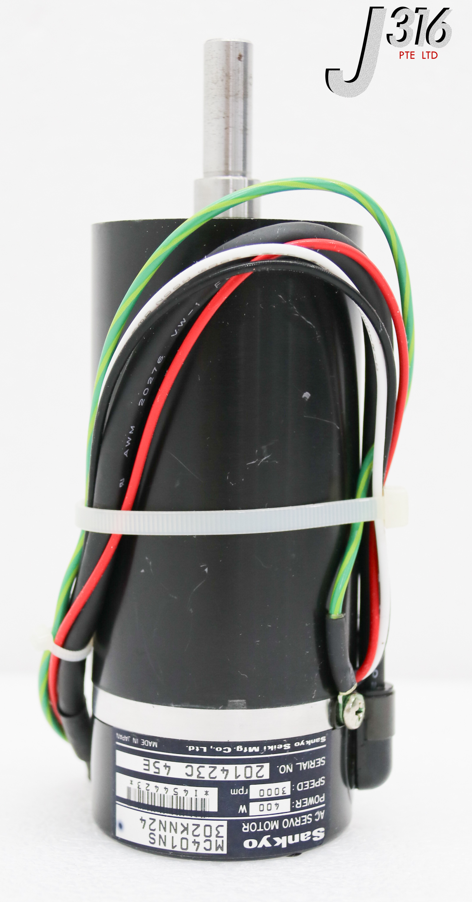34579 SANKYO AC SERVO MOTOR, 400W 3000RPM MC401NS302KNN24 – J316Gallery