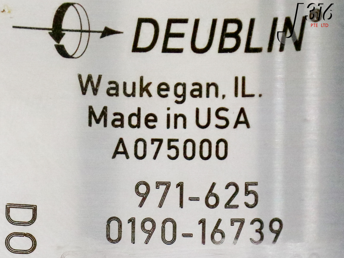 34721 DEUBLIN ROTARY UNION ASSY, AMAT 0190-16739 971-625 – J316Gallery