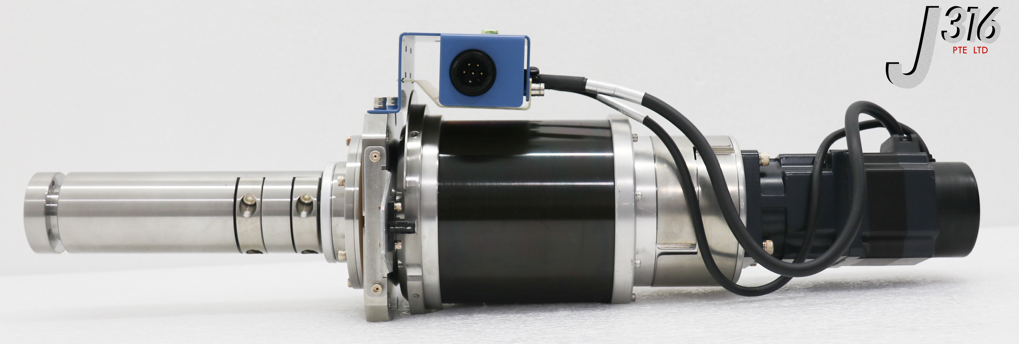 34757 APPLIED MATERIALS SHUTTER FEEDTHRU ASSY 0010-42357 W/ STEPPING ...