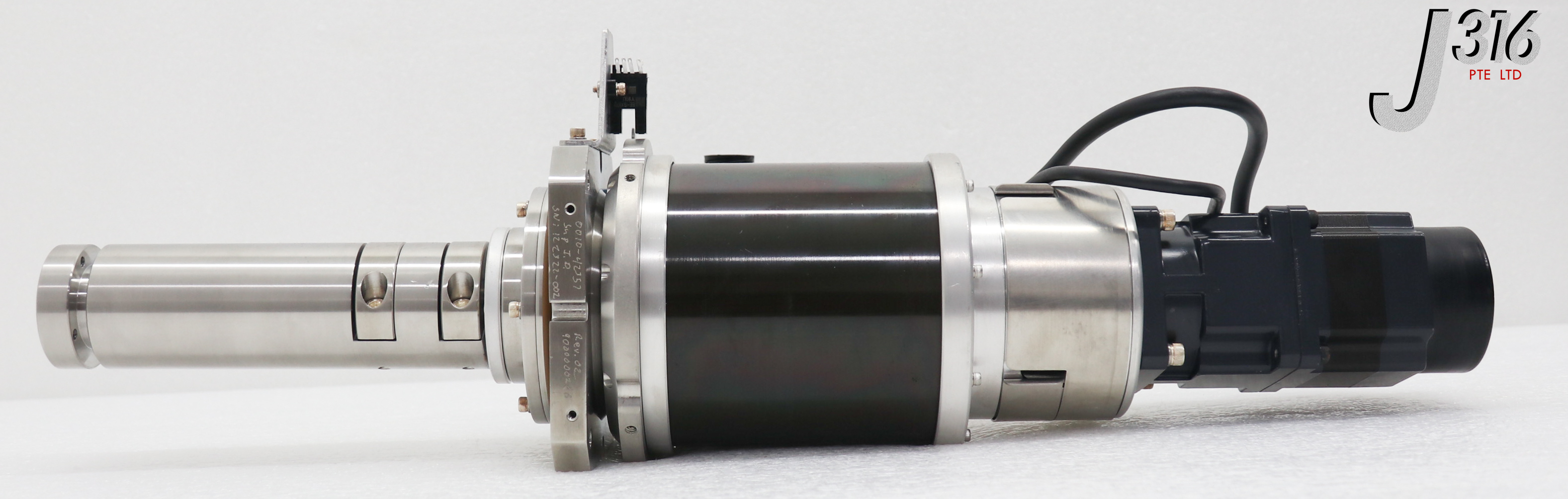 34757 APPLIED MATERIALS SHUTTER FEEDTHRU ASSY 0010-42357 W/ STEPPING ...