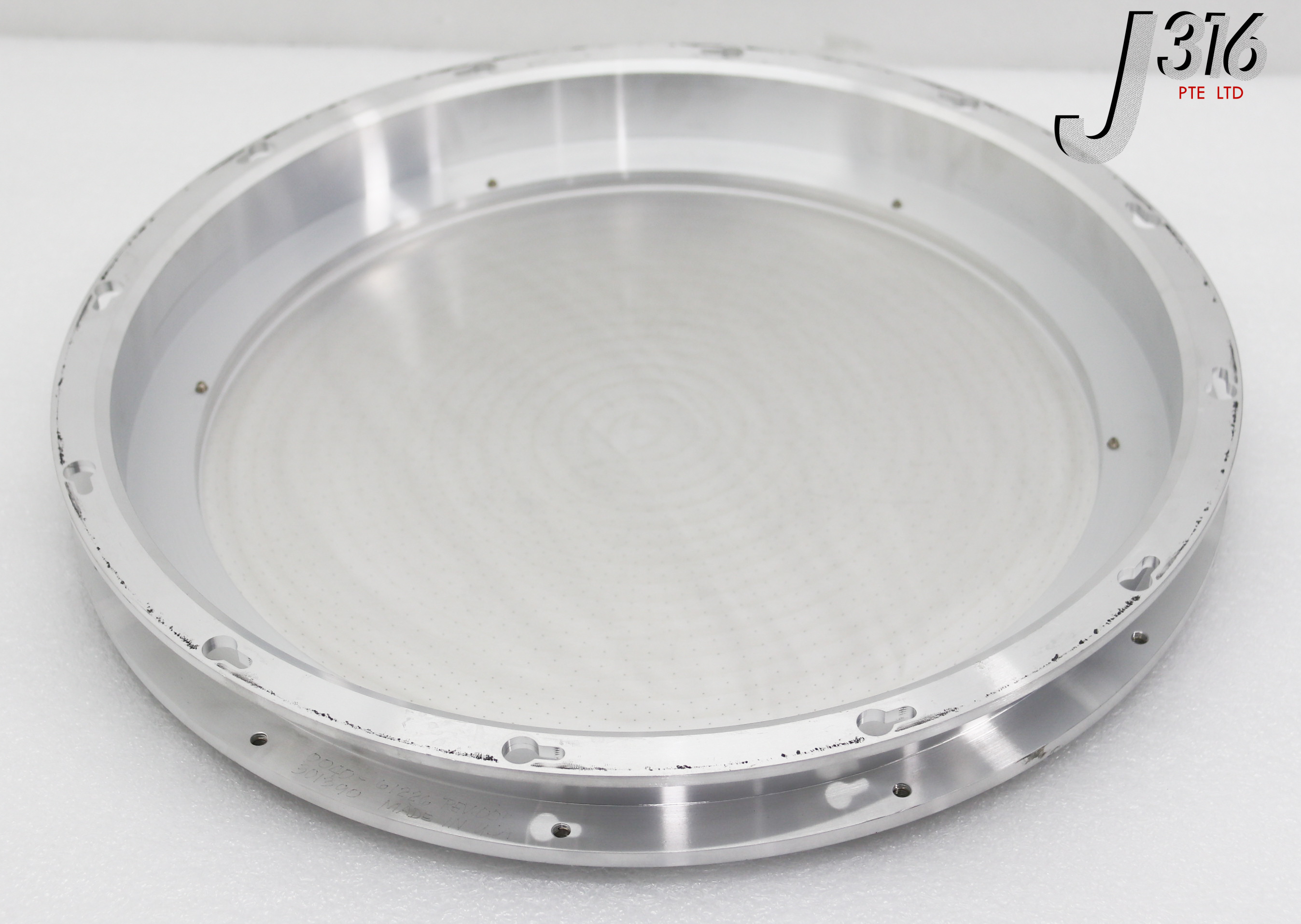 34835 APPLIED MATERIALS BLOCKED PLATE W/ 0040-61226 ADAPTER, EXTENSION ...