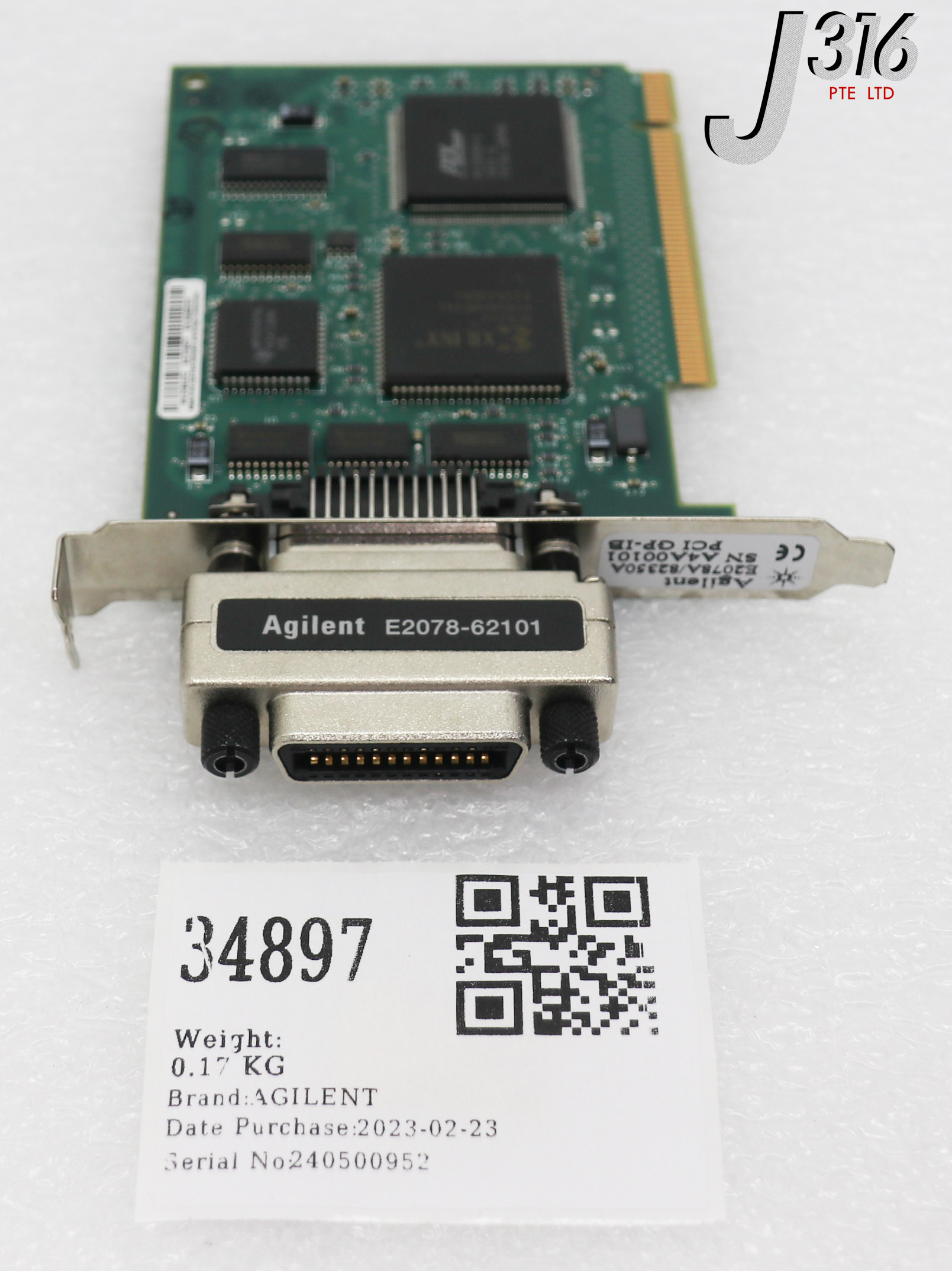 34897 AGILENT PCB, PCI GP-IB E2078A/82350A – J316Gallery
