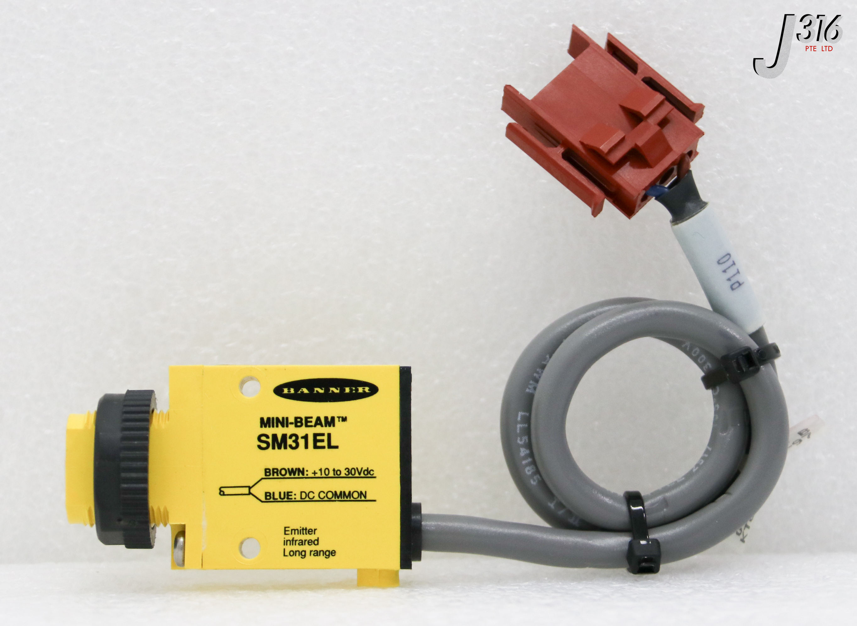 34925 BANNER MINI-BEAM EMITTER SENSOR, AMAT 0090-40005 SM31EL – J316Gallery