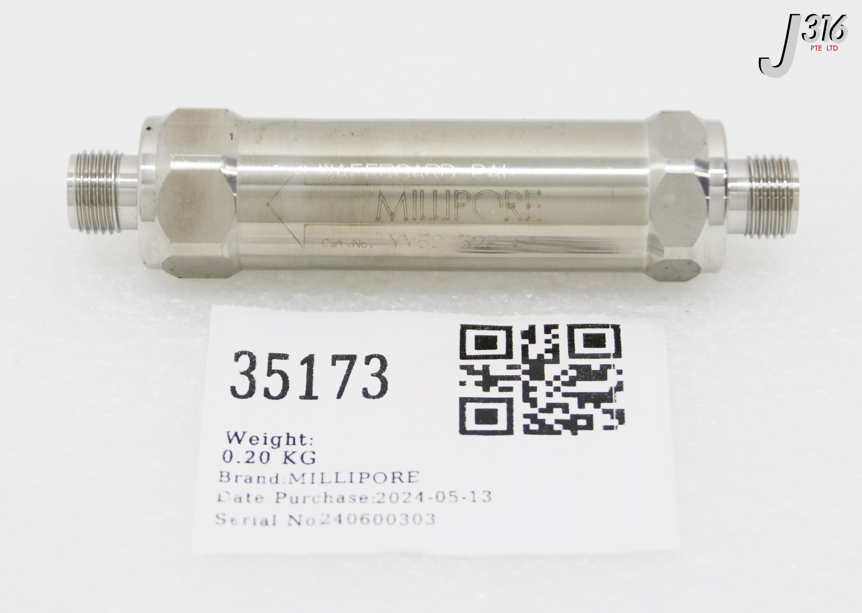 35173 MILLIPORE IN-LINE FILTER, WAFERGARD PAL YY50 32P S1 – J316Gallery