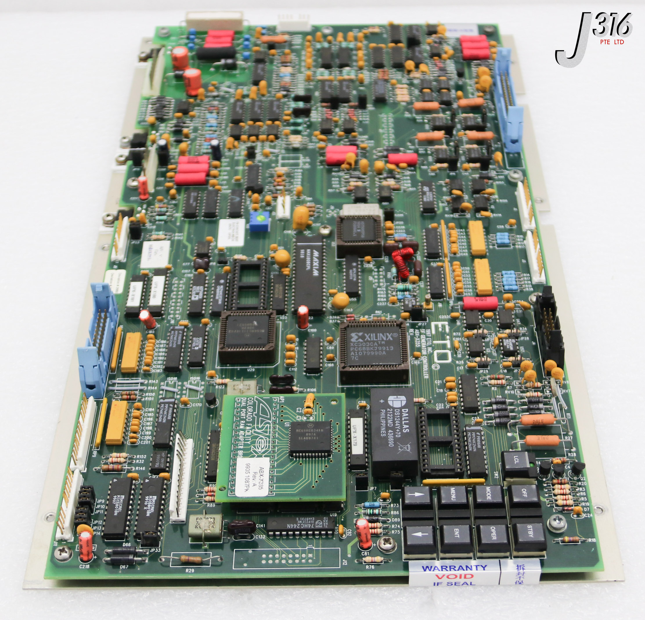 35210 ETO PCB, RF GENERATOR CONTROL W/ABX-385 (PARTS) ABX-X355 ...