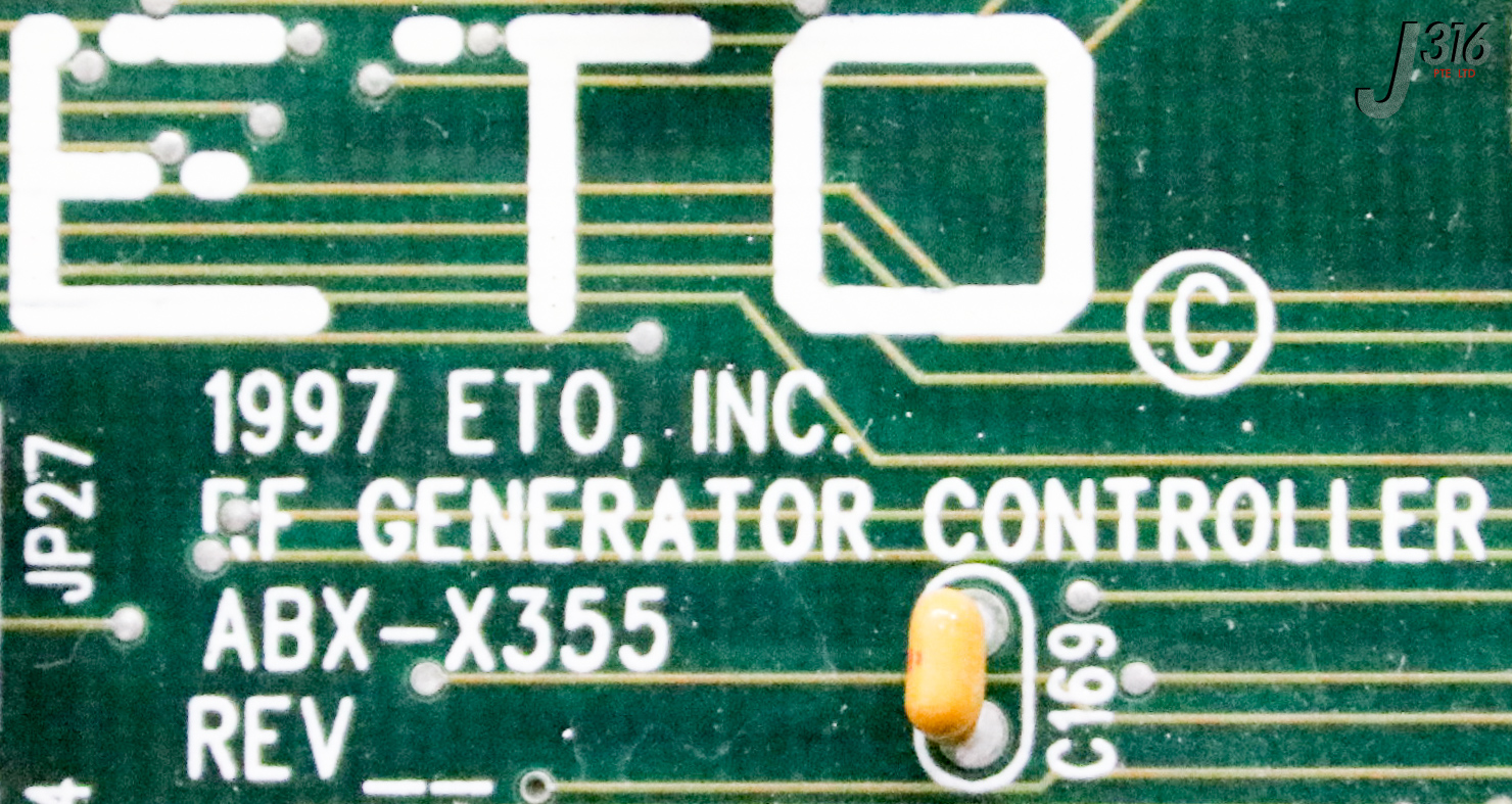 35210 ETO PCB, RF GENERATOR CONTROL W/ABX-385 (PARTS) ABX-X355 ...