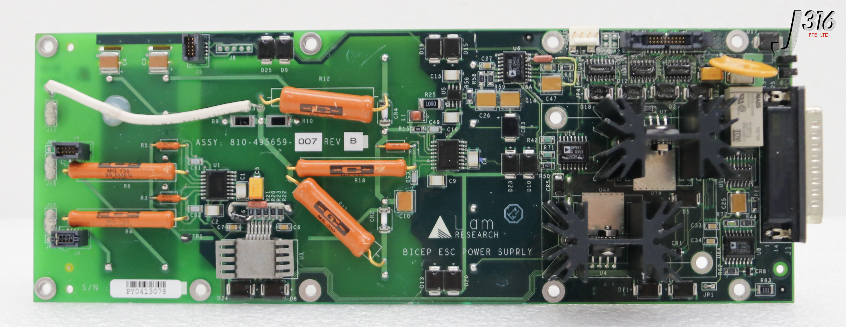 35820 LAM RESEARCH PCB, BICEP ESC POWER SUPPLY 810-495659-007 – J316Gallery