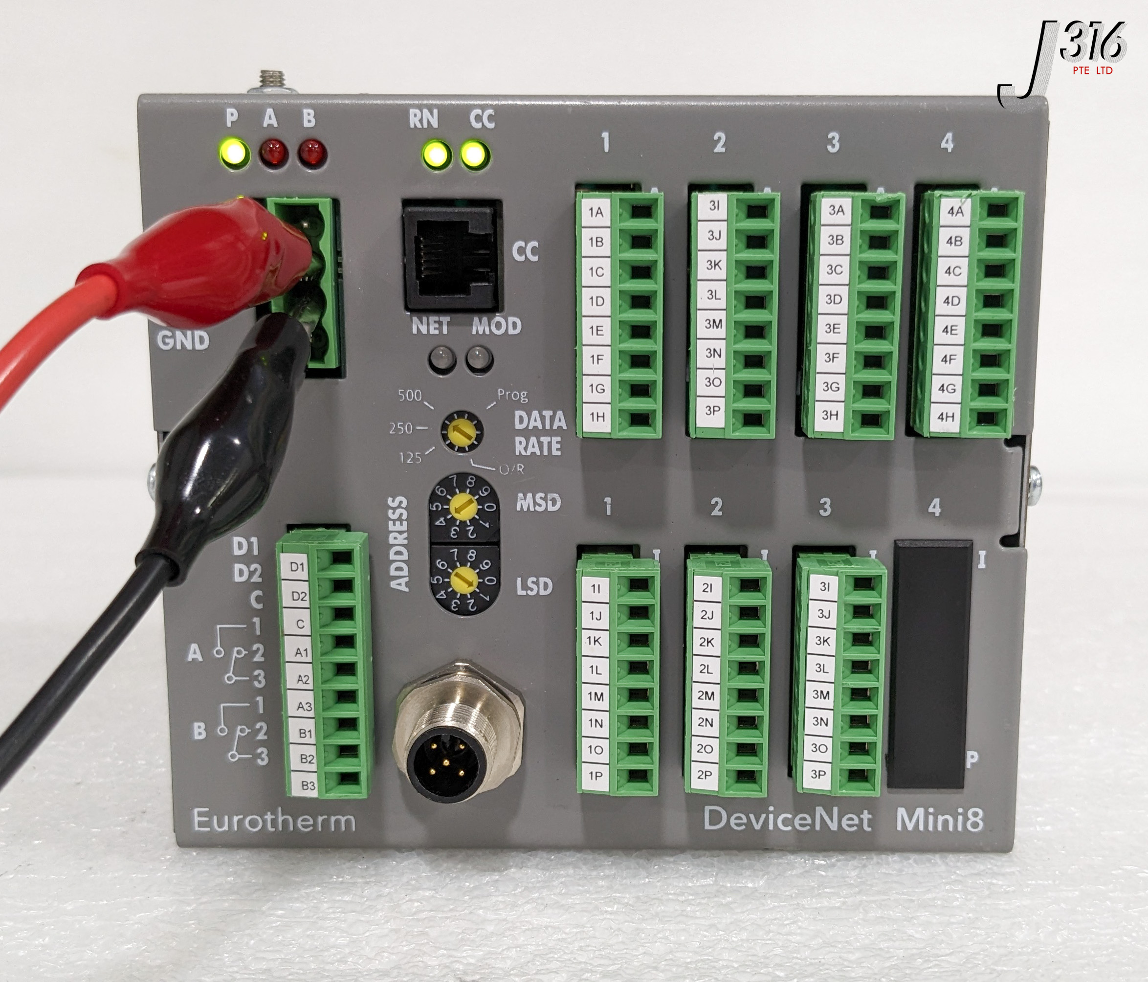 35843 EUROTHERM INVENSYS MUTI-LOOP PROCESS CONTROLLER DEVICENET MINI8 ...