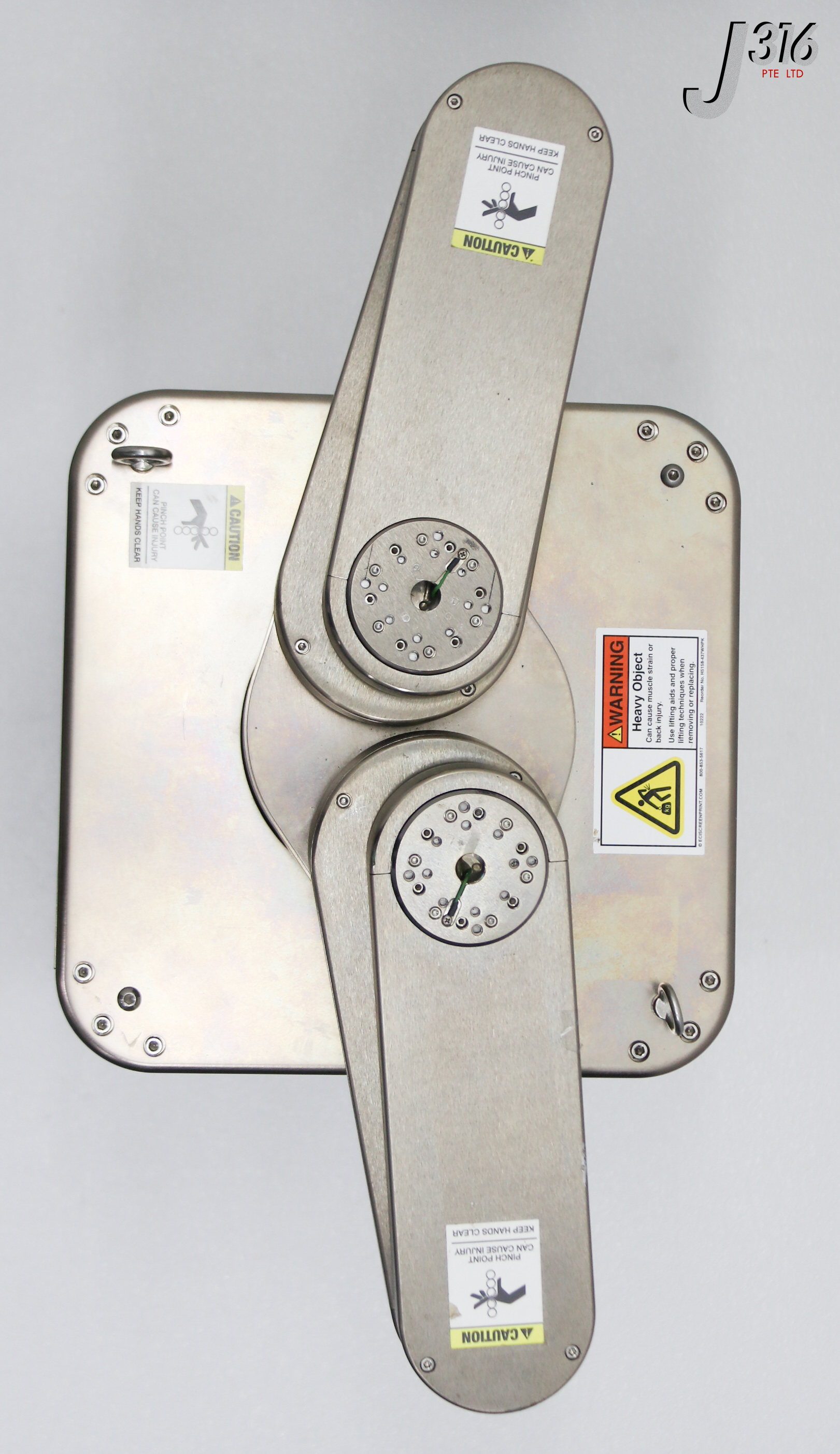 35928 BROOKS DUAL ARM WAFER TRANSFER ROBOT, P/N: 6-0000-4708-PC (PARTS ...