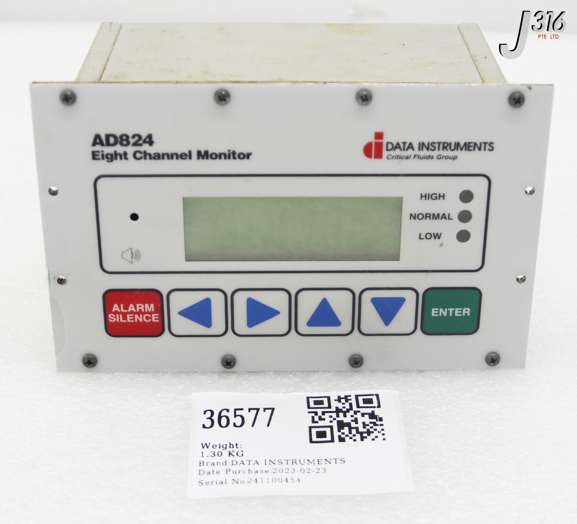 36577 DATA INSTRUMENTS AD824 EIGHT CHANNEL MONITOR AD824232S – J316Gallery