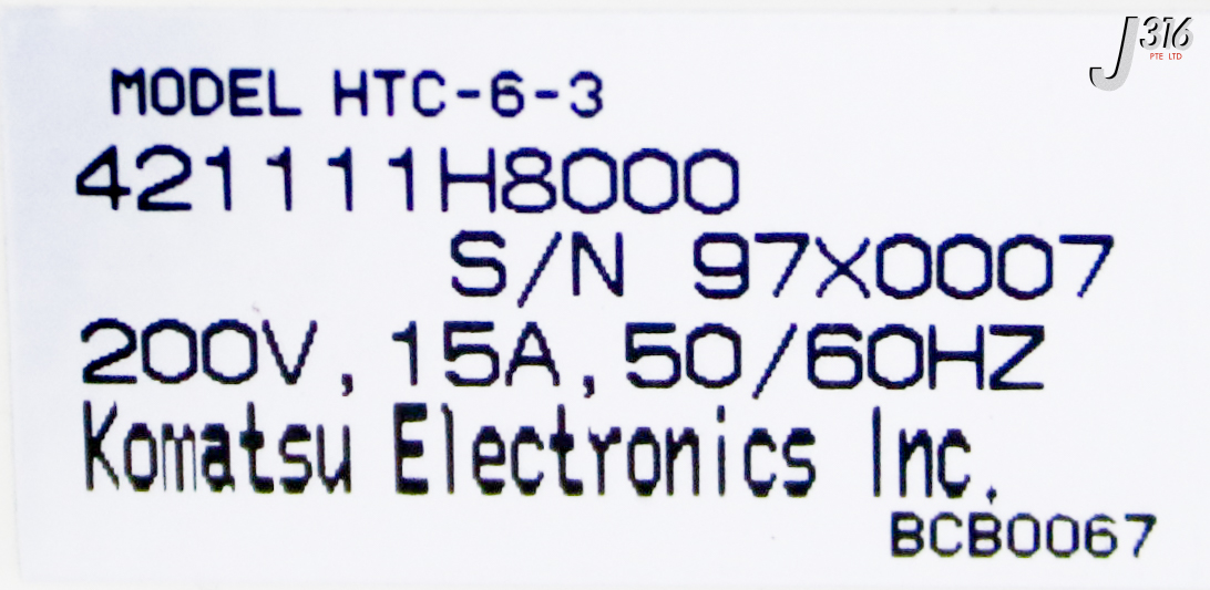 36586 KOMATSU TEMPERATURE CONTROLLER HTC-6-3 – J316Gallery