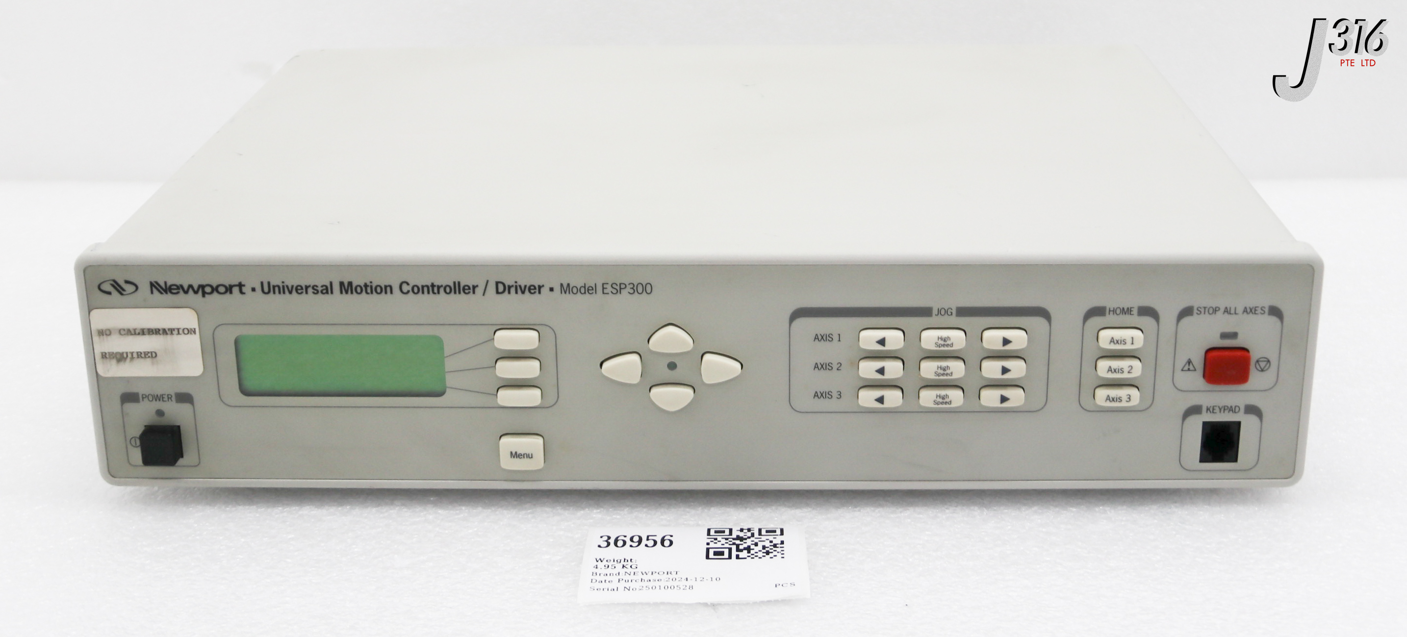 36956 NEWPORT 3-AXIS MOTION CONTROLLER ESP300-11111N – J316Gallery