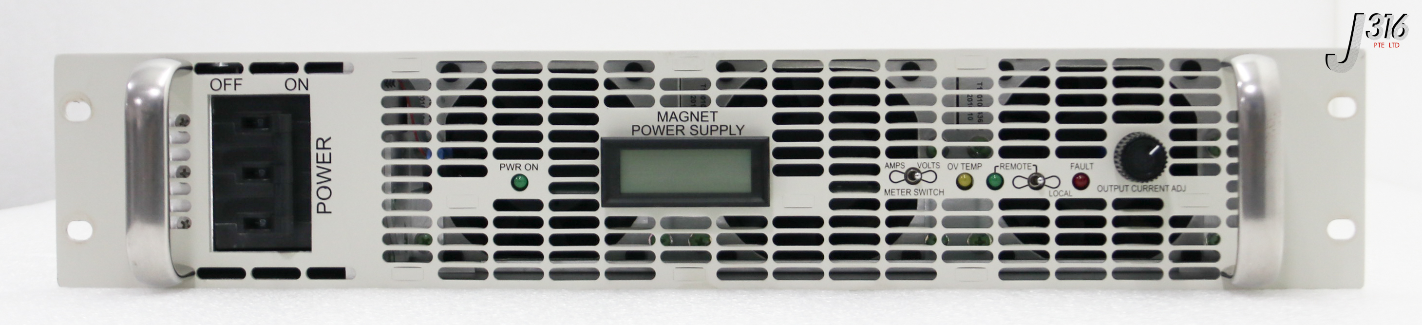 36971 TRANSDEV ELECTRONICS MAGNET POWER SUPPLY, P/N: T100100476, VARIAN ...