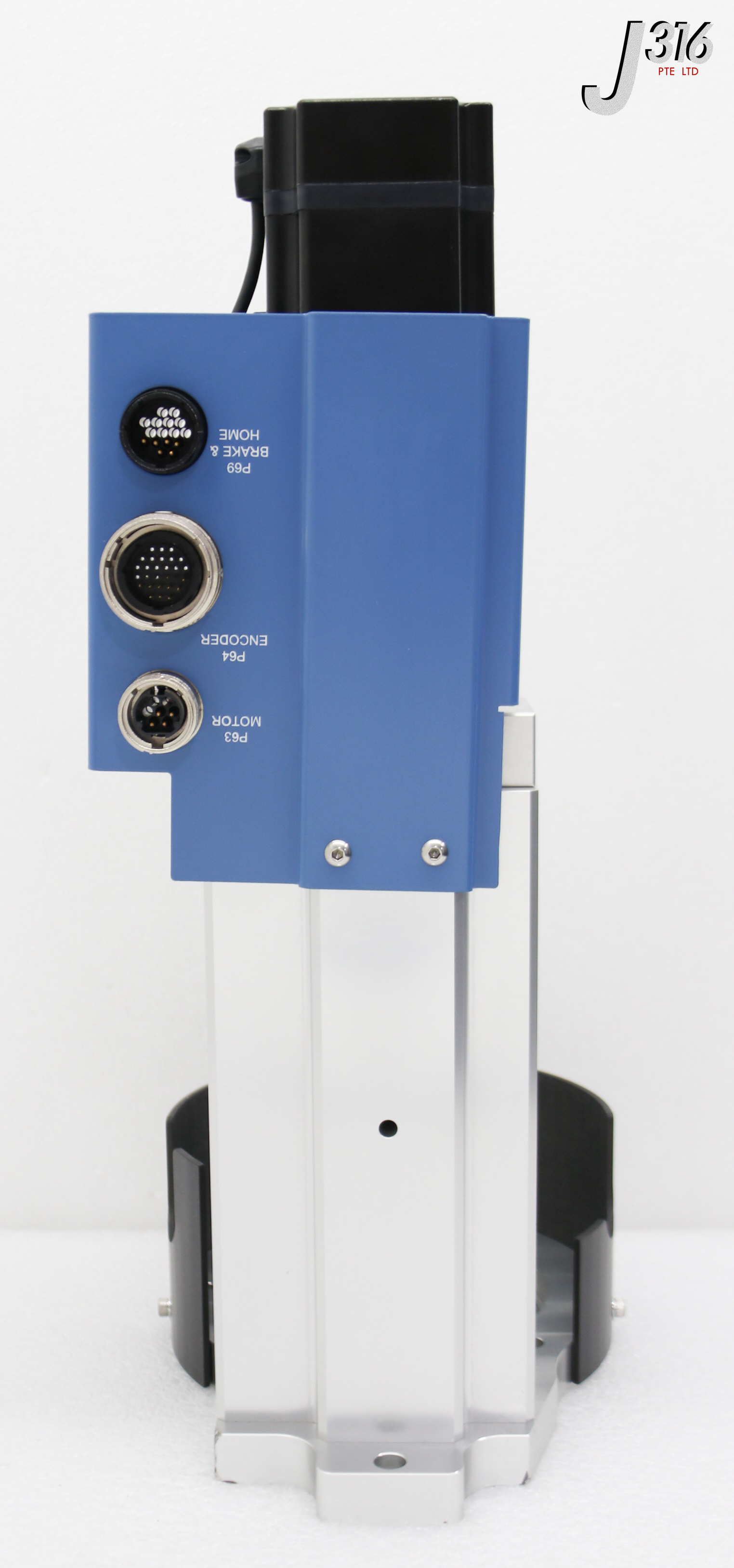 36975 APPLIED MATERIALS PEDESTAL LIFT ASSY W/ AC SERVOMOTOR ...