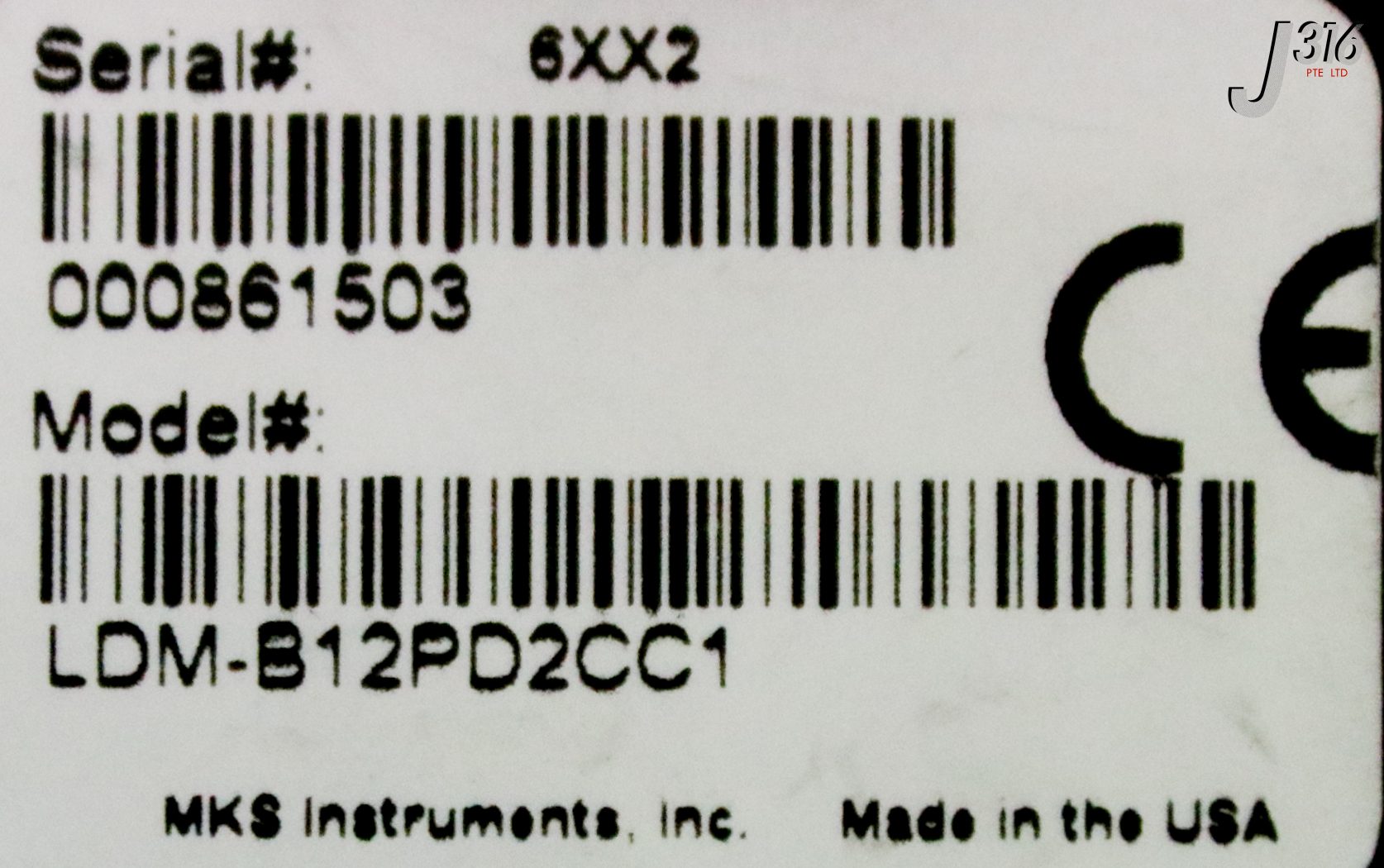37070 MKS LOCAL DISPLAY MODULE (PARTS) LDM-B12PD2CC1 – J316Gallery