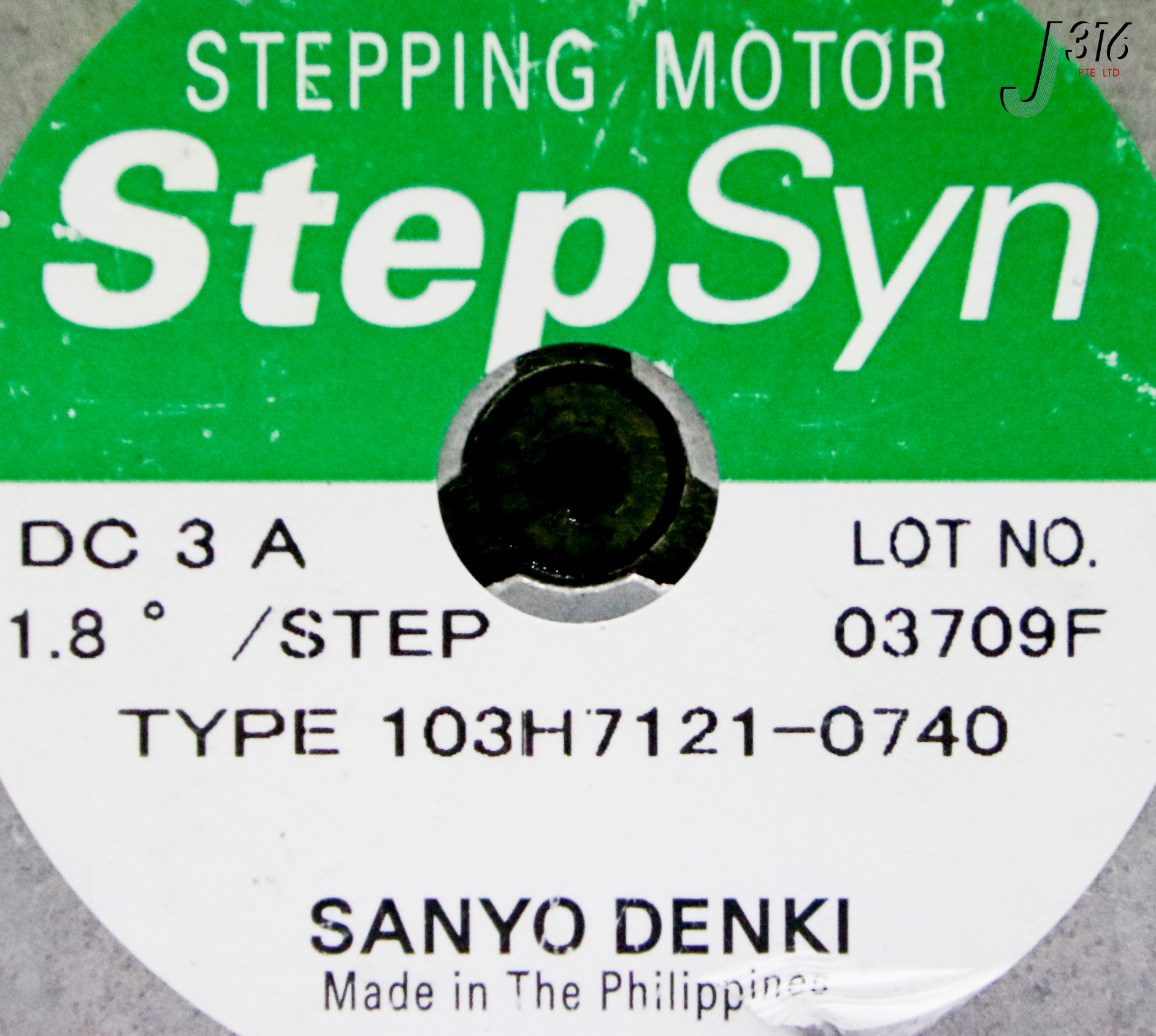37395 SANYO DENKI STEPPING MOTOR, STEPSYN, 1.8 /STEP 103H7121-0740 ...