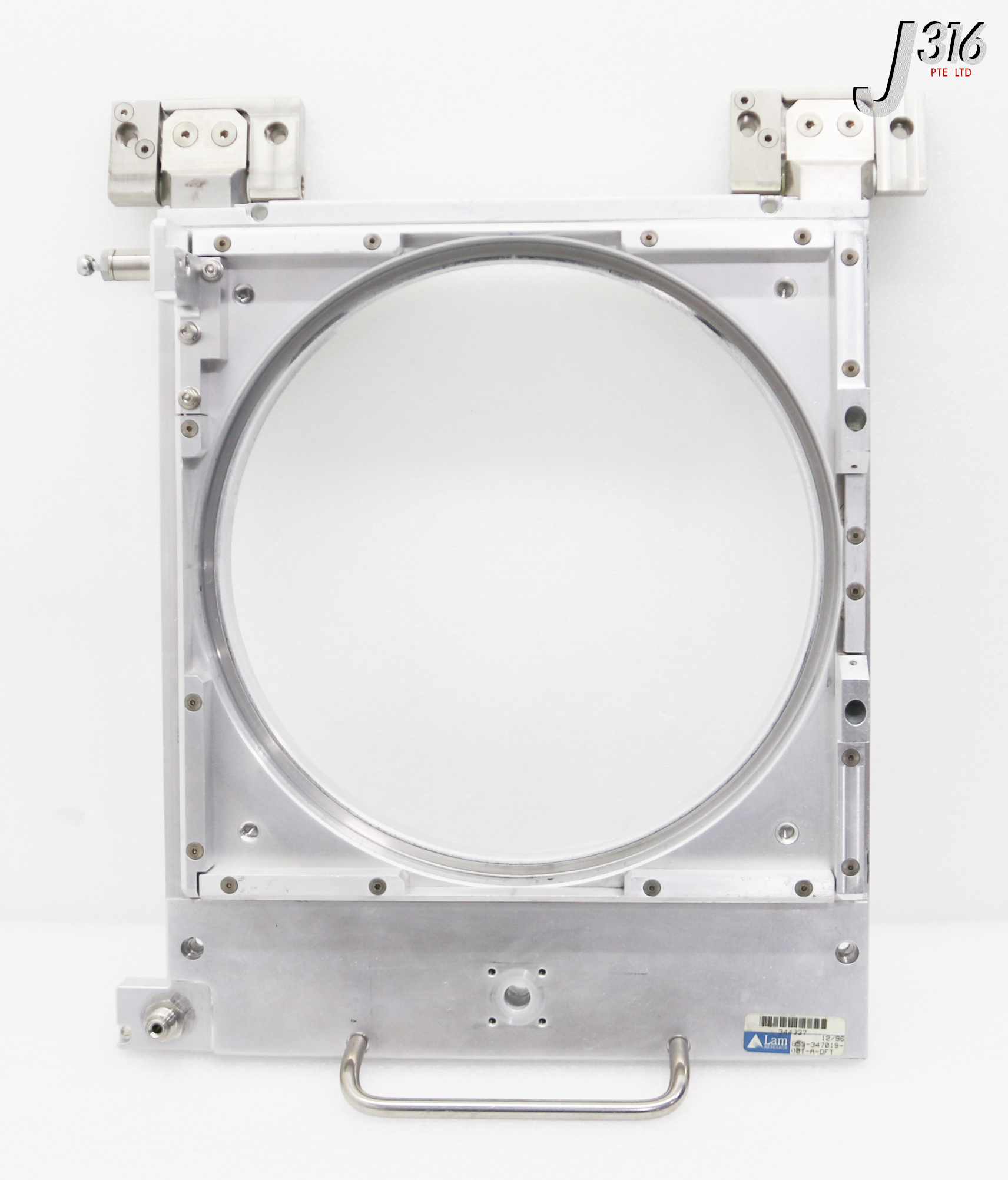 37696 LAM RESEARCH CHAMBER COVER ASSY (PARTS) 853-347019-001-A-DFT ...