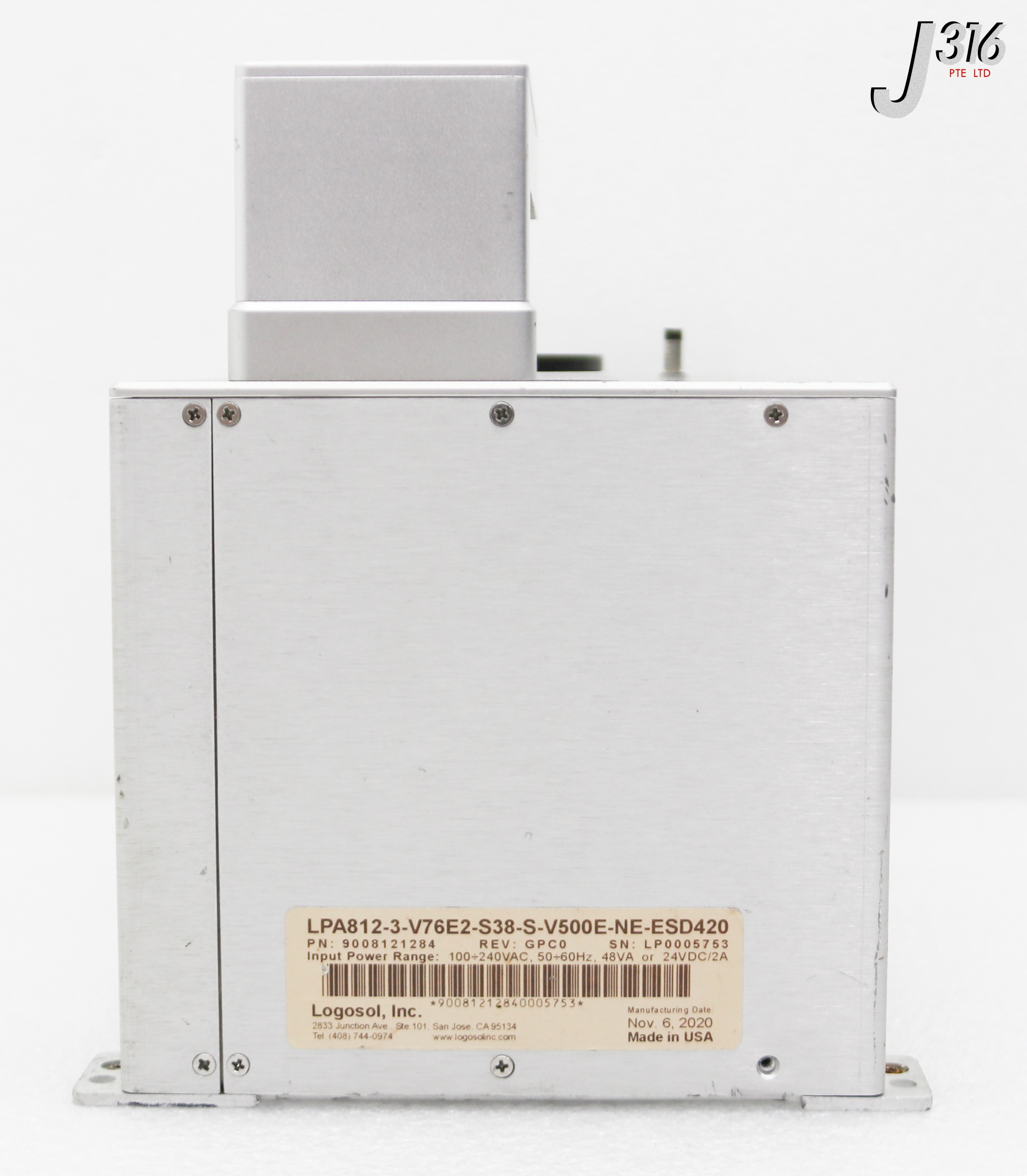 38024 LOGOSOL ISEL PREALIGNER, P/N: 9008121284 (PARTS) LPA812-3-V76E2 ...