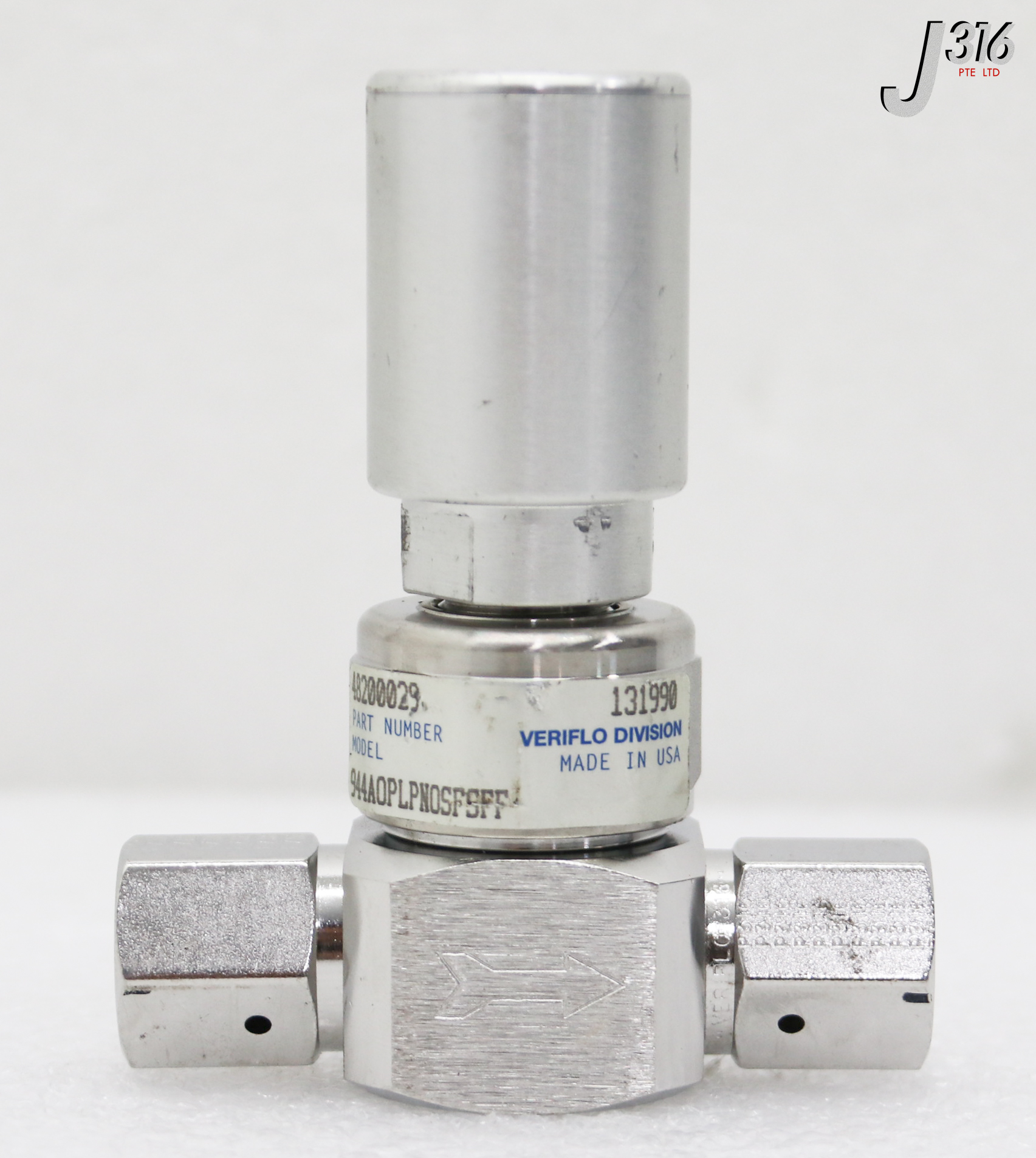 38030 VERIFLO DIAPHRAGM VALVE, P/N: 48200029 944AOPLPNOSFSFF – J316Gallery