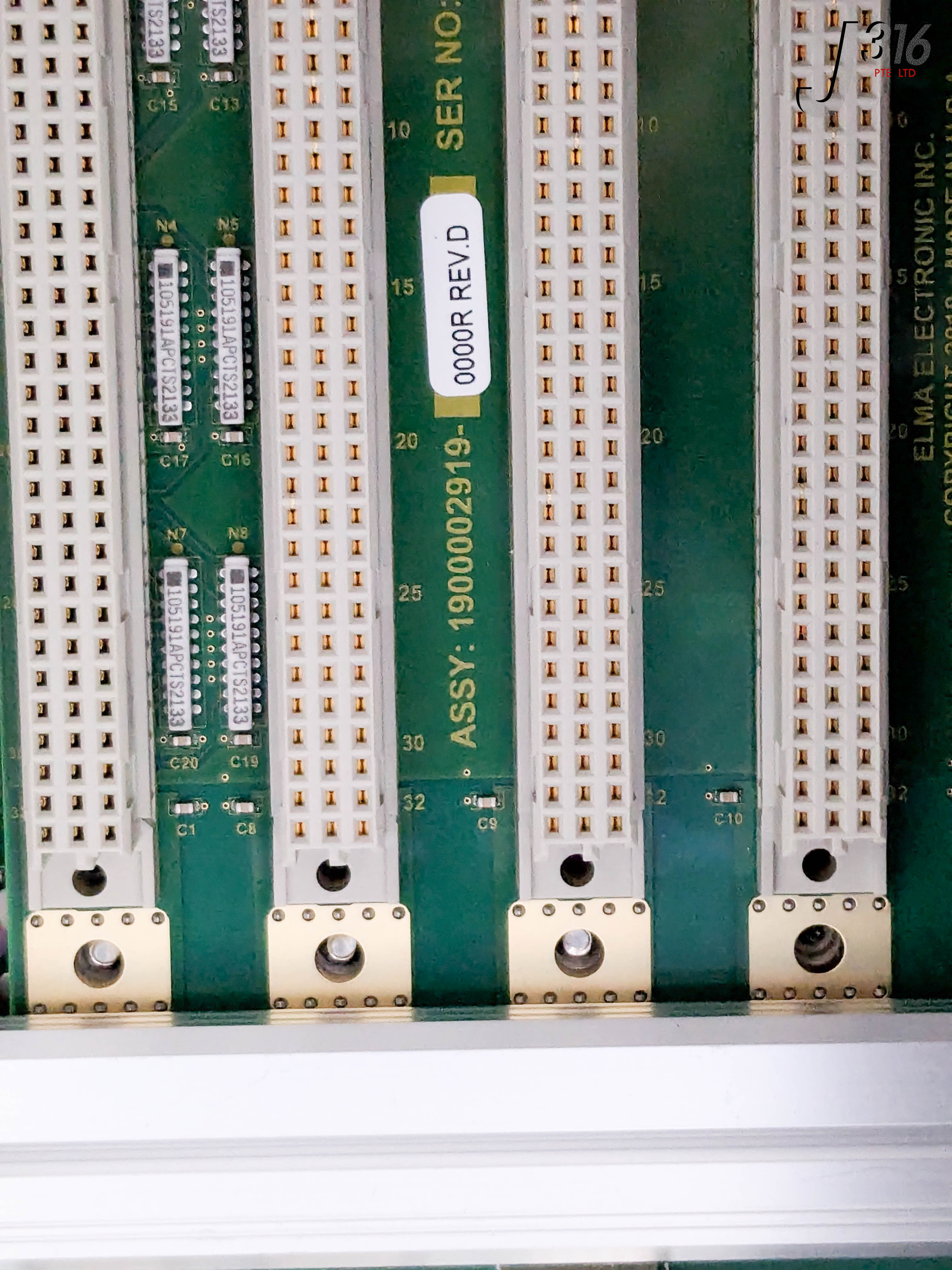38043 LAM RESEARCH VME BOX, 2300 KIYO PROCESS MODULE 853-044013-705 ...