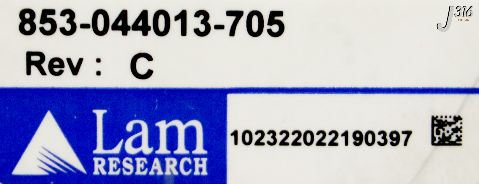 38043 LAM RESEARCH VME BOX, 2300 KIYO PROCESS MODULE 853-044013-705 ...