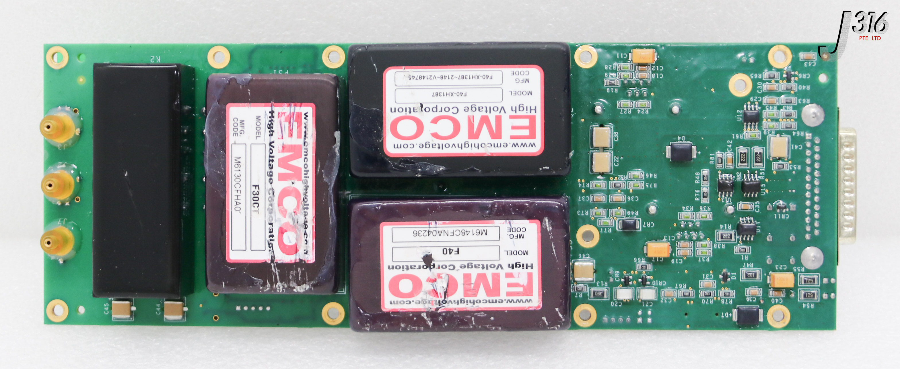 38088 LAM RESEARCH PCB, BICEP ESC POWER SUPPLY, W/ BICEP JUMPER BOARD ...