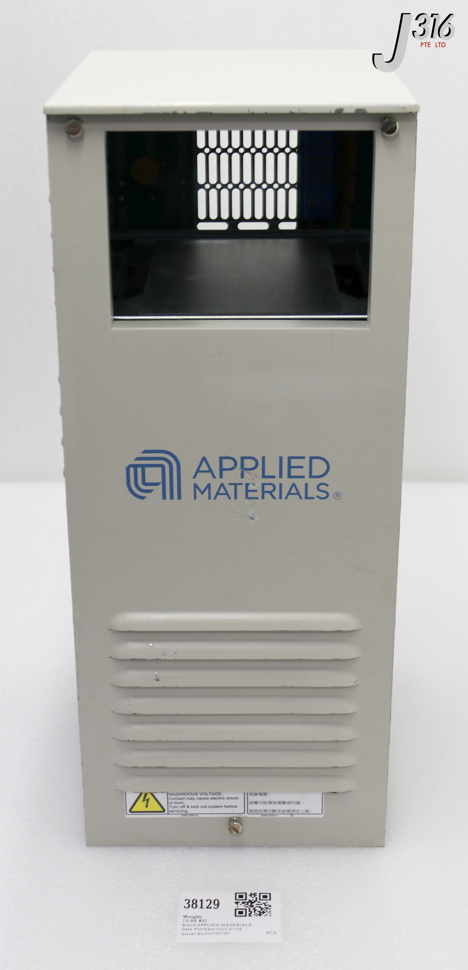 38129 APPLIED MATERIALS ENDURA2 CVD TOP ASSY SICONI FEP 0190-37083 ...