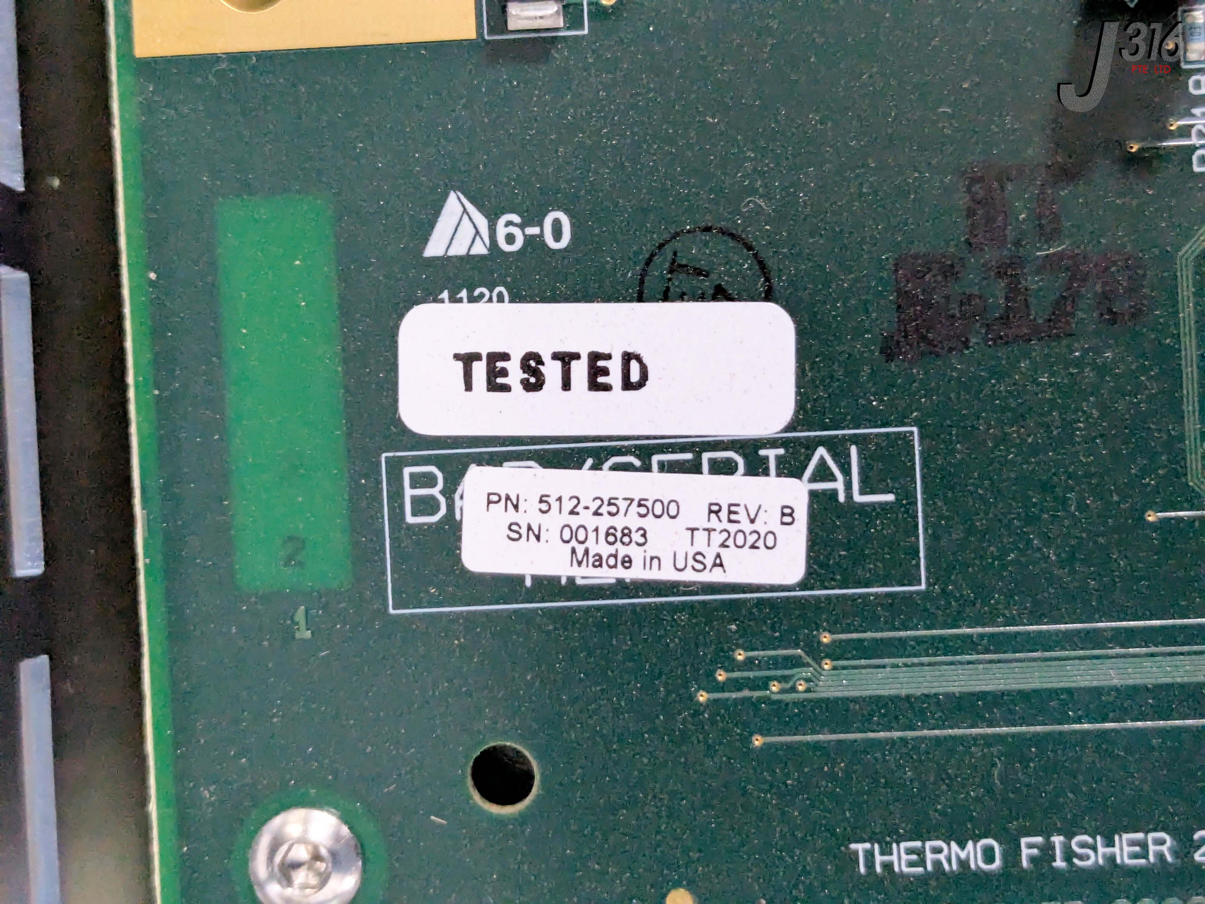 38146 APPLIED MATERIALS THERMO SCIENTIFIC SDD ANALYZER (PARTS) 0190 ...