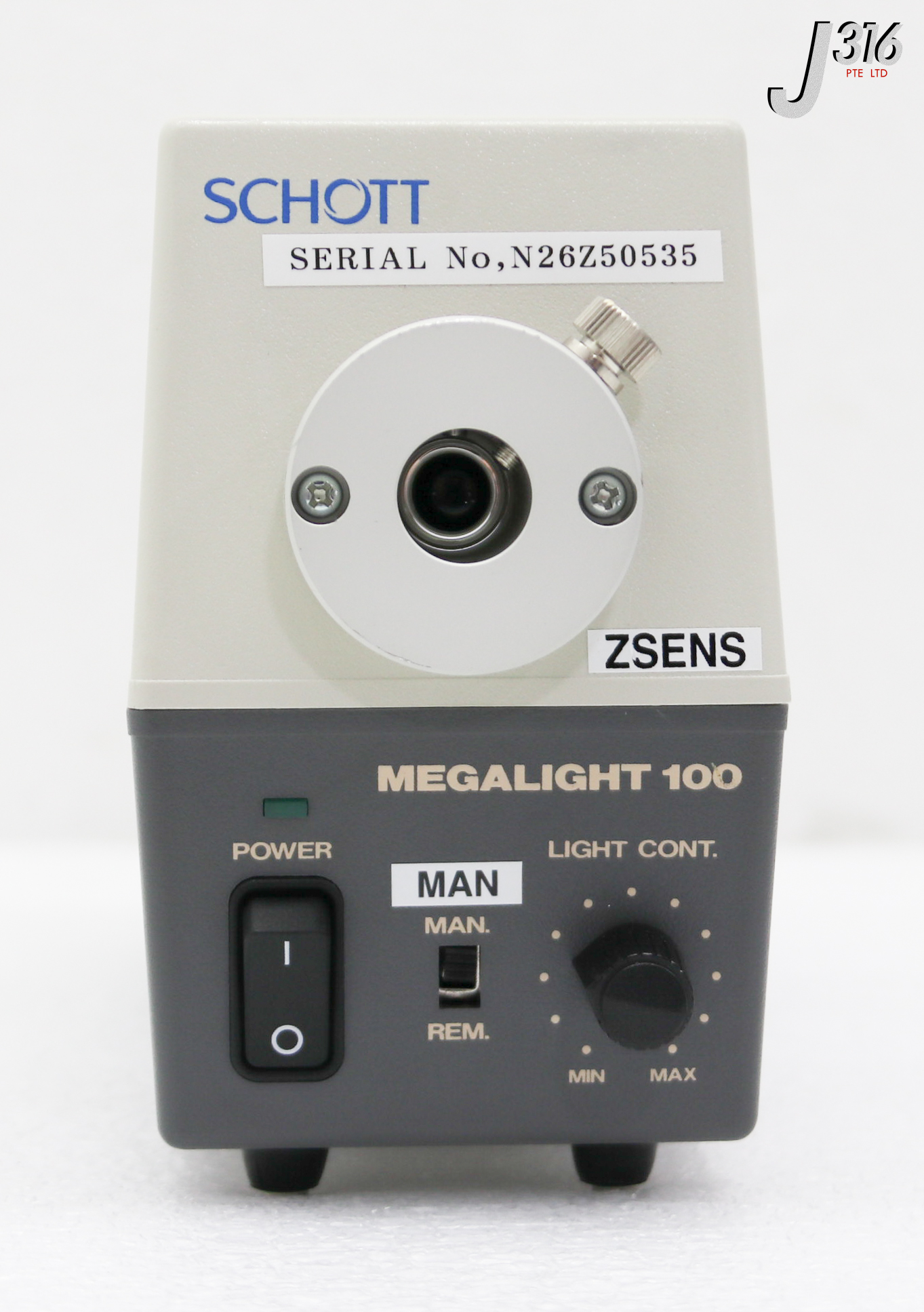 38245 SCHOTT 100W HALOGEN FIBER OPTIC LIGHT SOURCE MEGALIGHT 100 ...