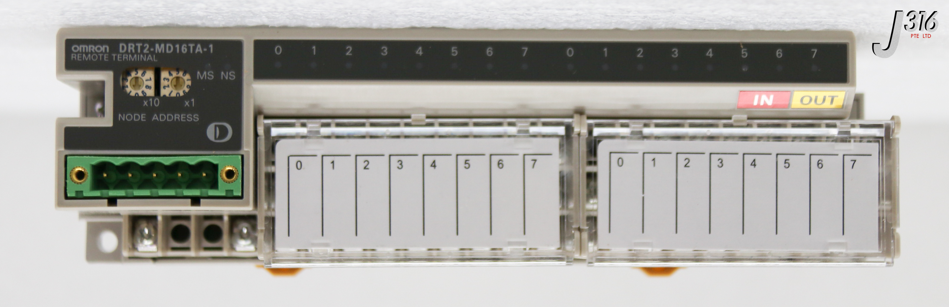 38273 OMRON TERMINAL-REMOTE DVCNET 8 INP & 8, ASM 41-125761A02 (NEW ...