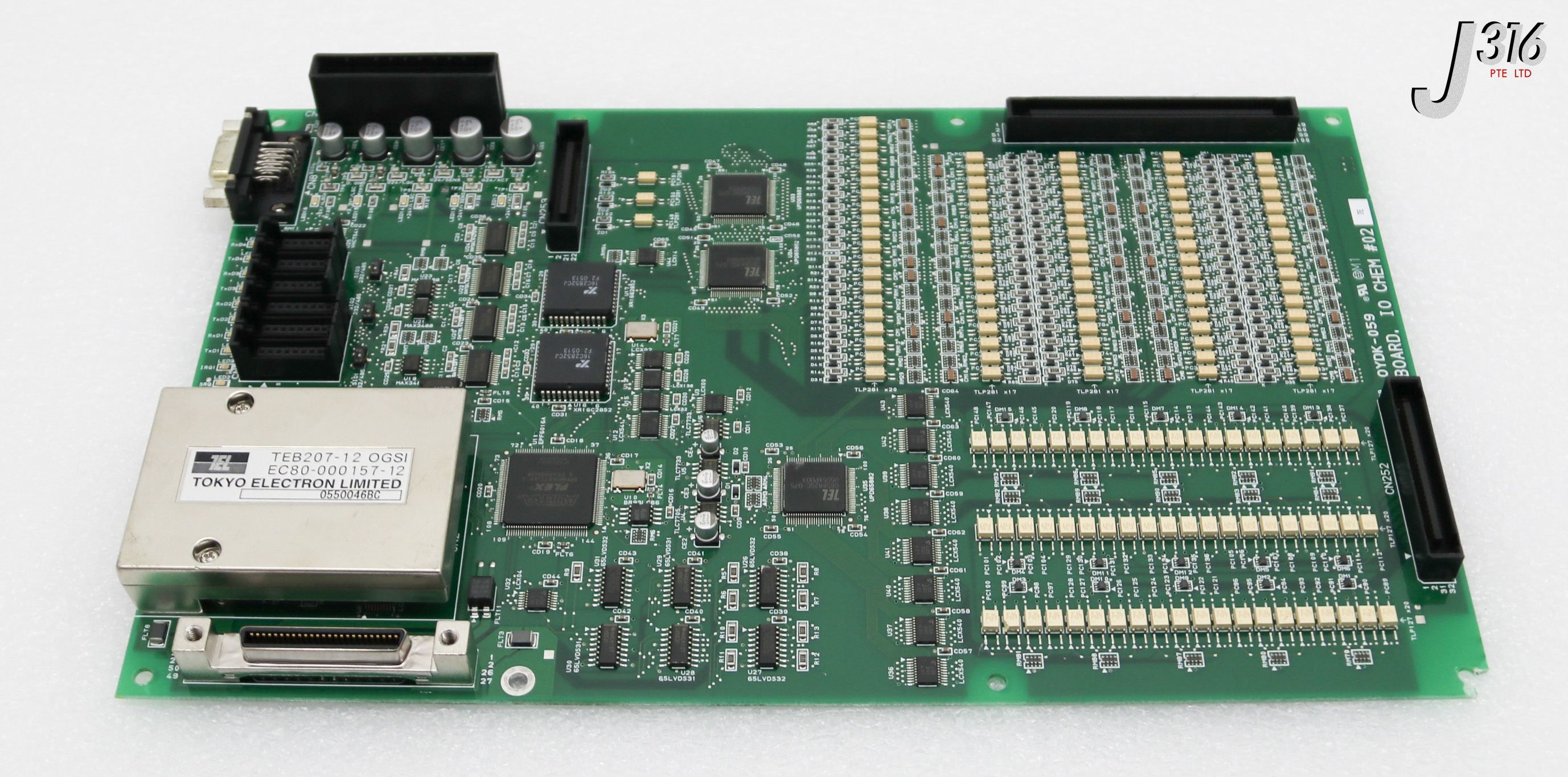 38288 TEL PCB BOARD IO CHEM #02 W/ TEB207-12 OGSI OYDK-059 – J316Gallery