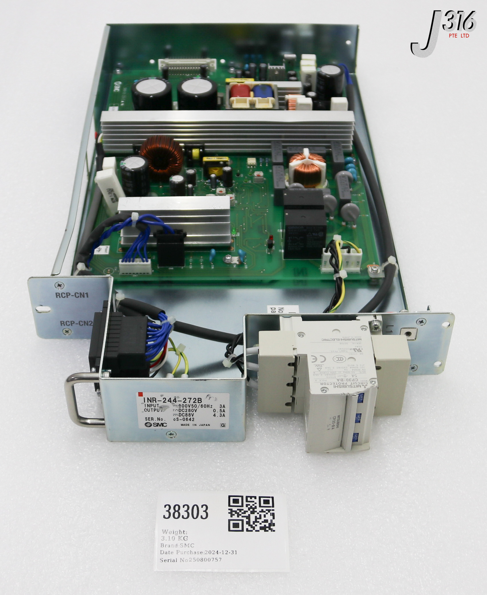 38303 SMC PCB POWER SUPPLY UNIT INR-244-272B – J316Gallery