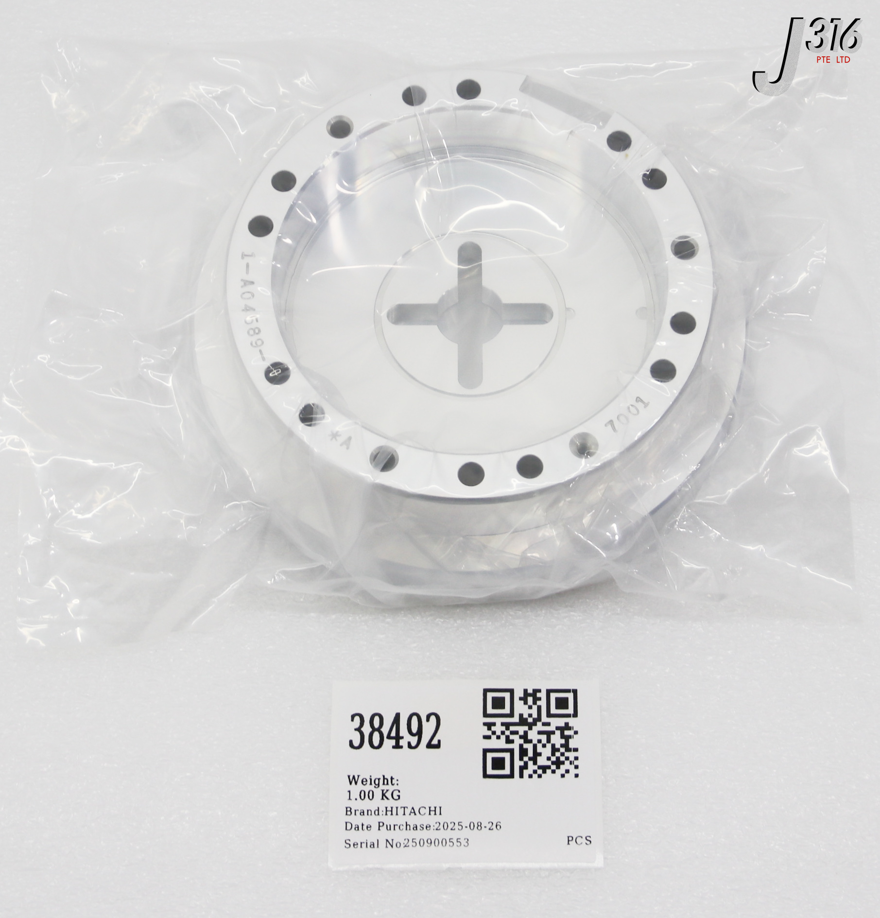 38492 HITACHI WAFER STAGE CHAMBER ASSY (NEW) 1-A04589-*A – J316Gallery