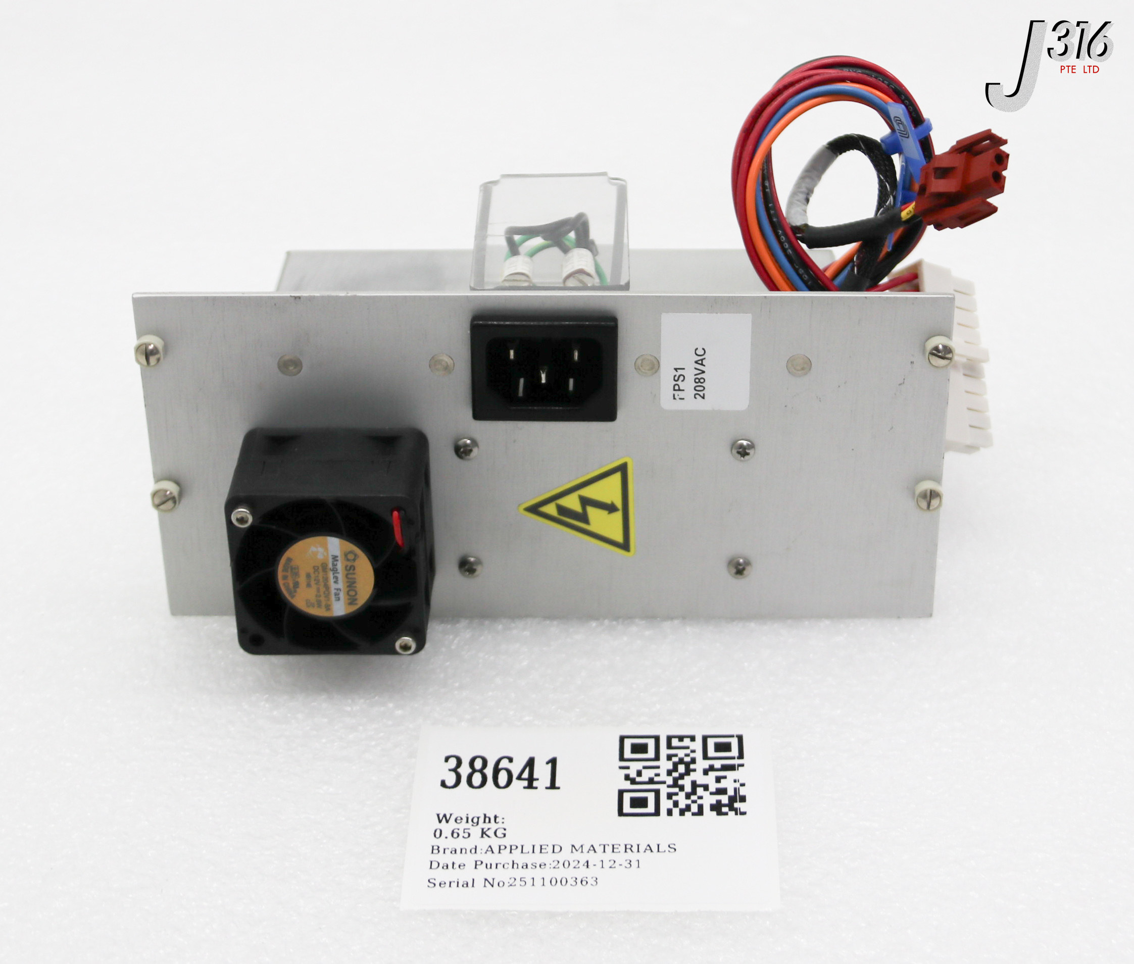 38641 APPLIED MATERIALS POWER SUPPLY 0090-03961 – J316Gallery