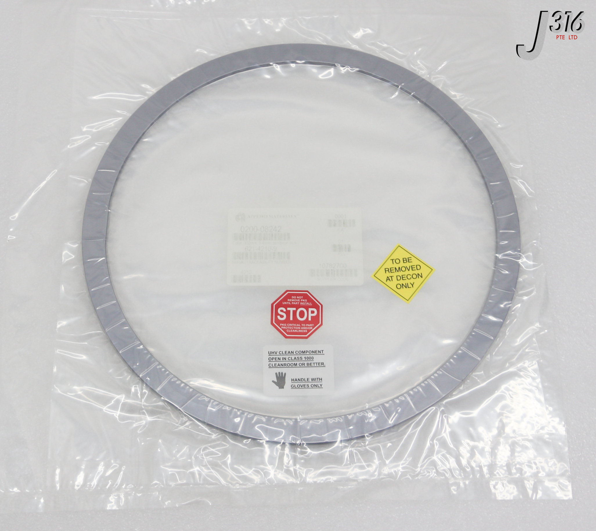 38642 APPLIED MATERIALS 300MM SILICON COLLAR PRODUCER ETCH RING (NEW ...